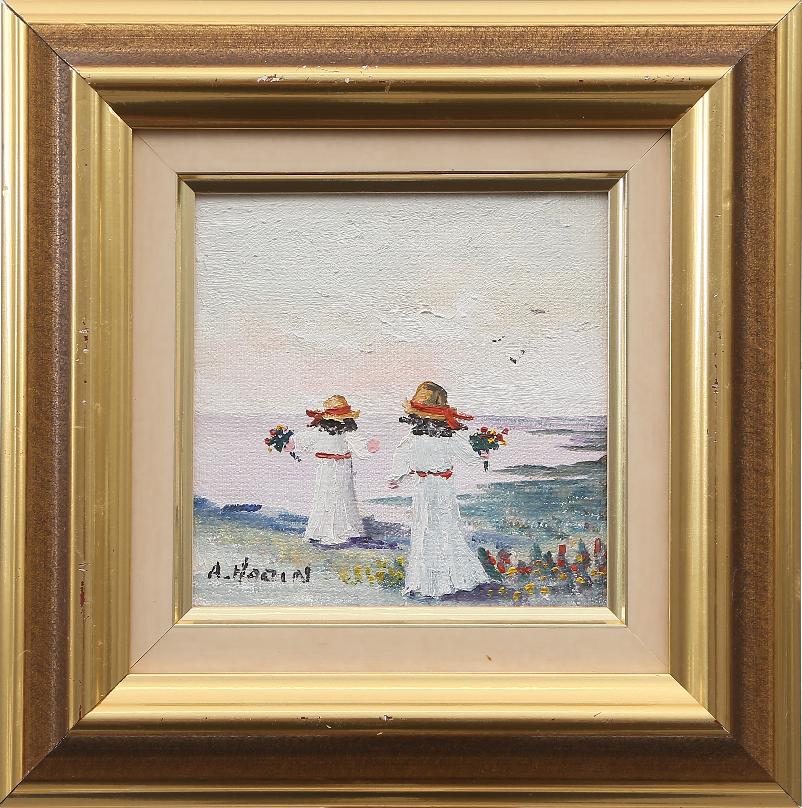 Images for 2317338. ANITA HODIN. OIL on Board, signed, 1996. - Auctionet