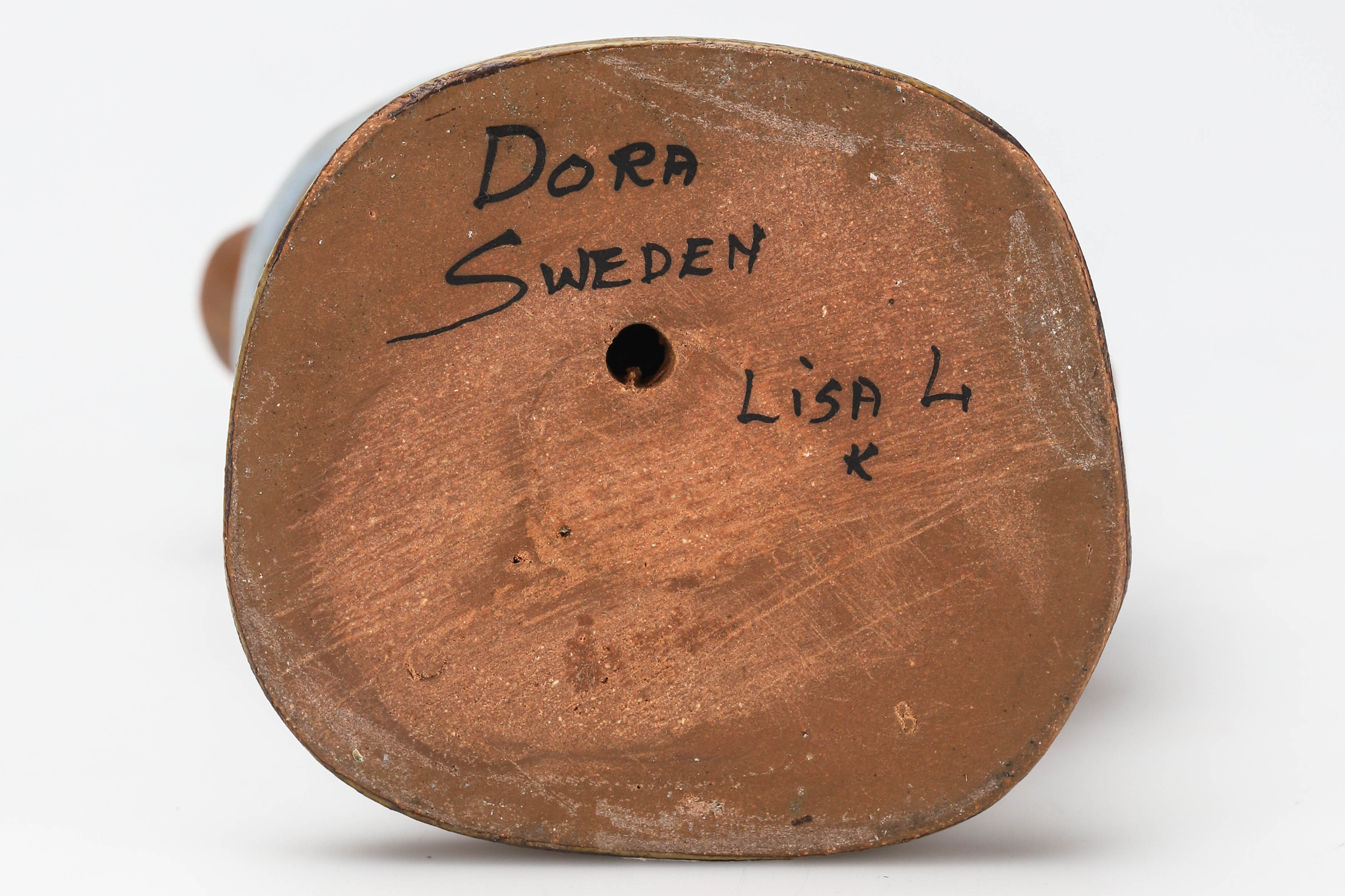 Images for 2320026. LISA LARSON. Figurine, glazed stoneware, "Dora ...