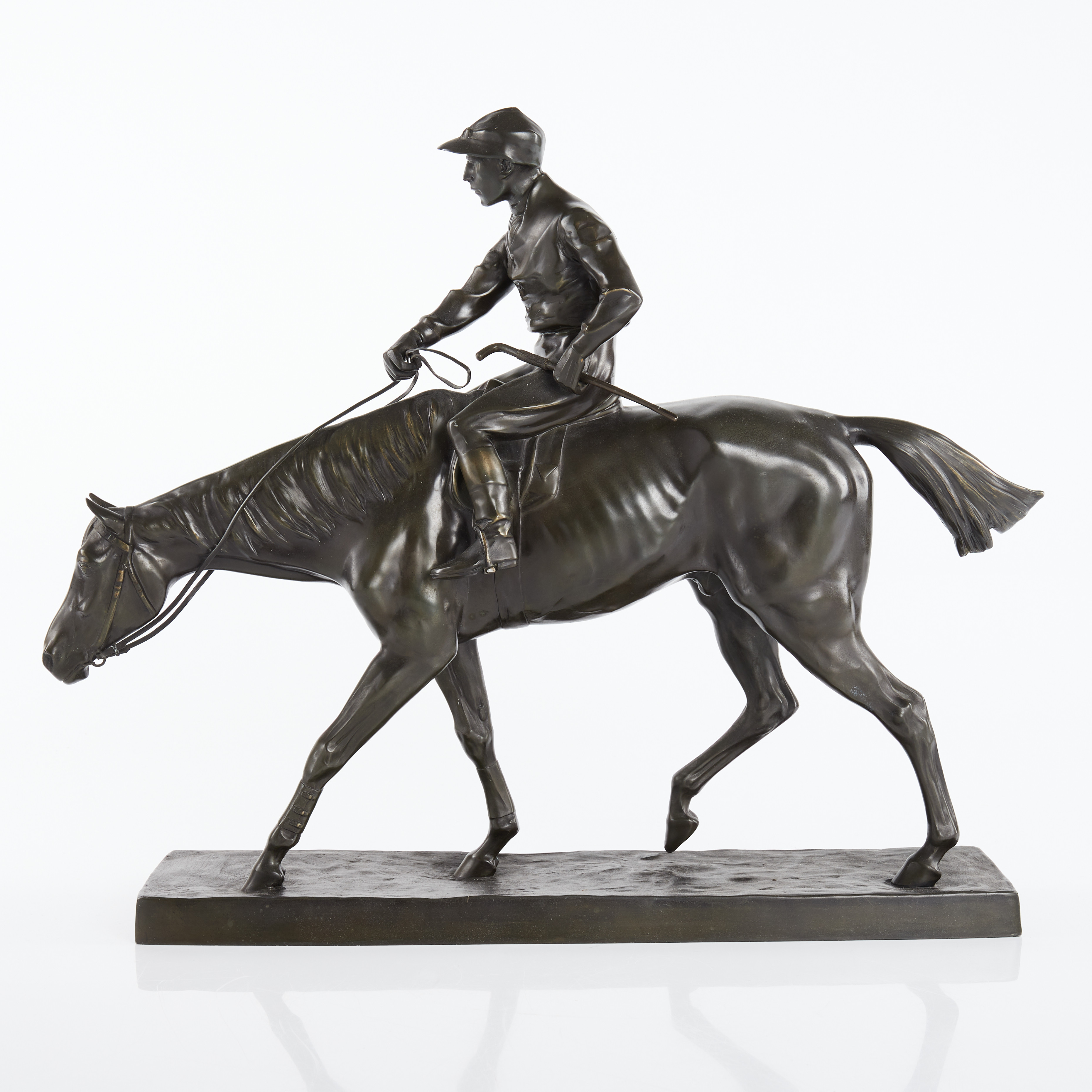 Images for 2320289. WILHELM ZWICK. after, Sculpture, Jockey, Kayser ...