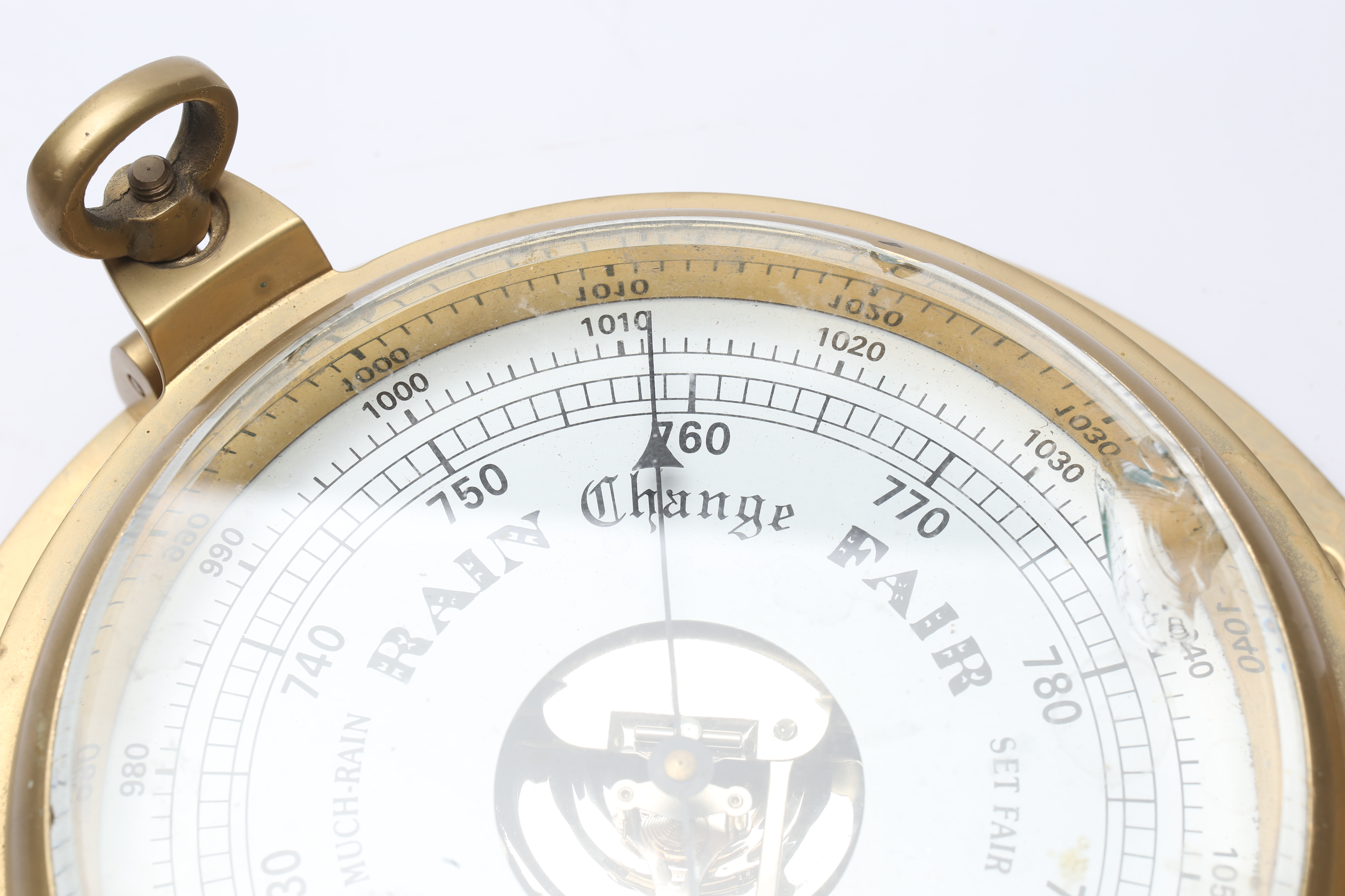 Images for 2320460. SHIPPING & BAROMETER, brass, "Pilot Marine ...