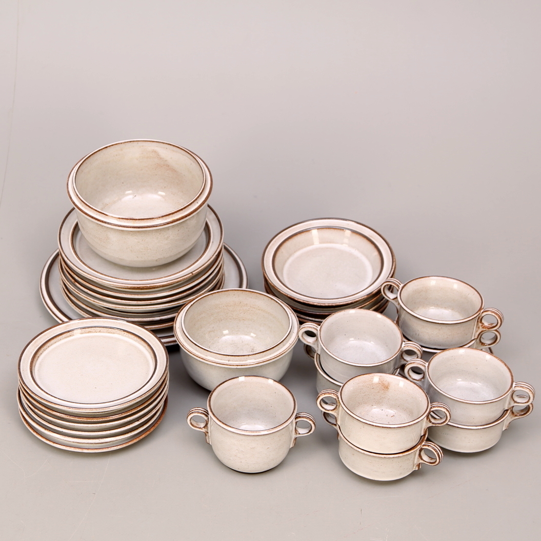 FOOD SERVICE stoneware 29 parts, Stogo Denmark, 1970s. Ceramics ...