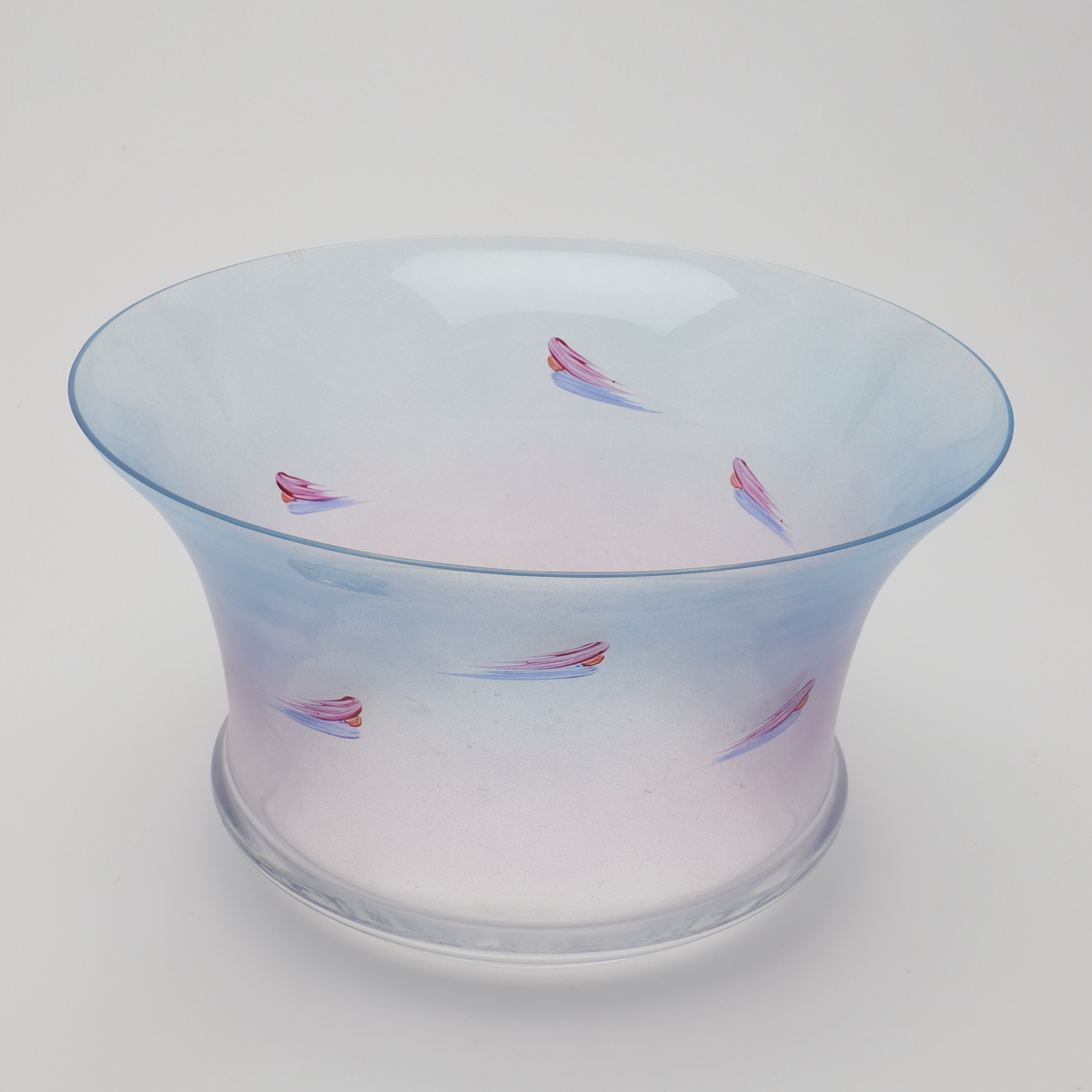 Images for 2322700. ANDERS LINDBLOM. bowl, glass, Lindbloms, signed LS ...