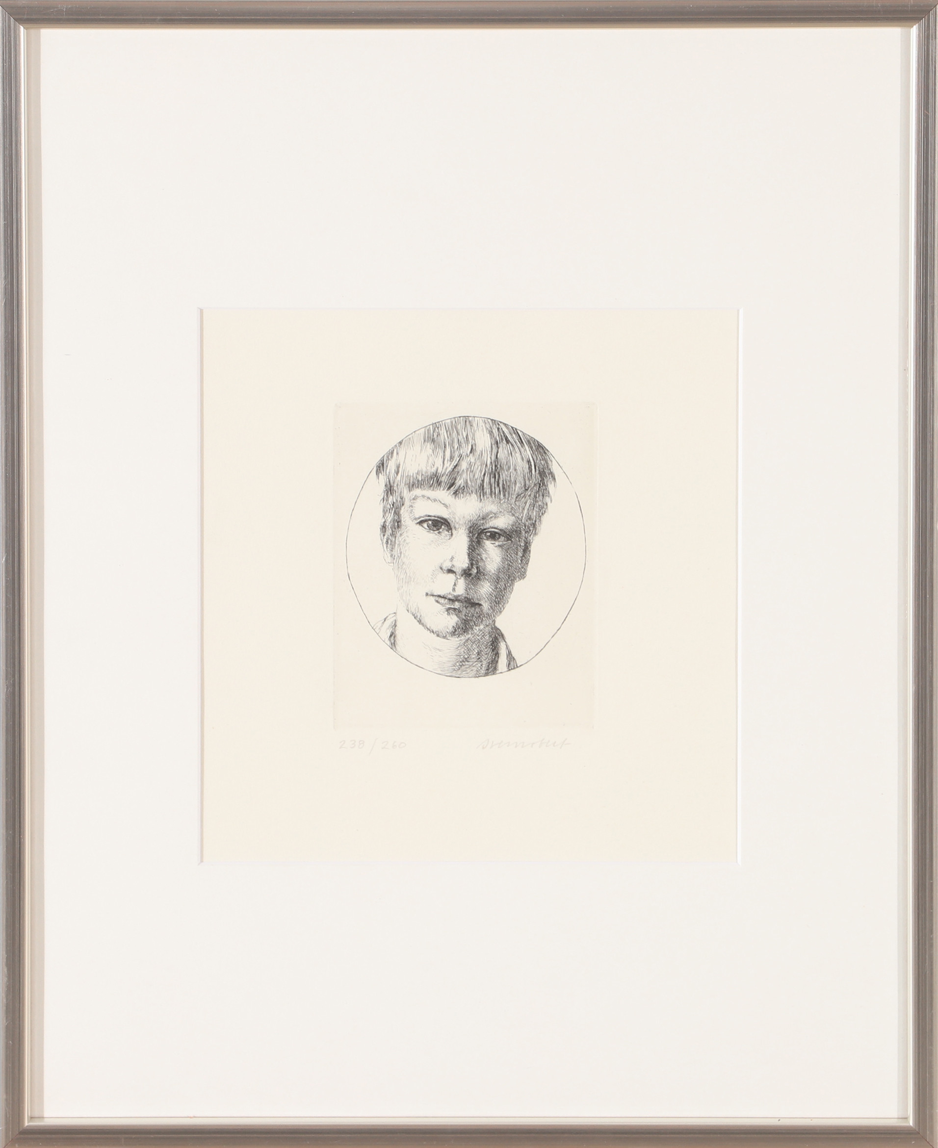 Images for 2323440. SVEN ROBERT LUNDQUIST. Portrait, etching, signed ...