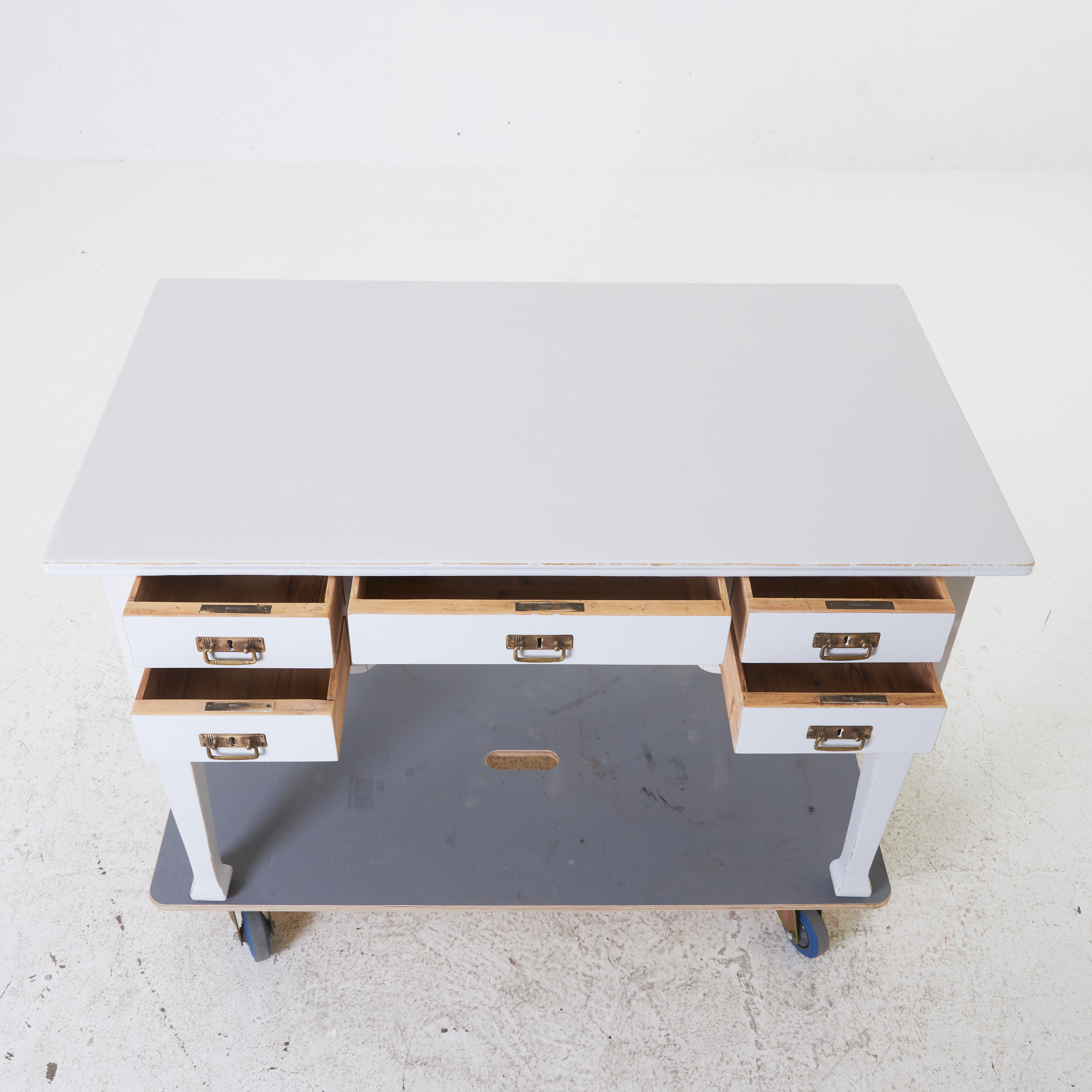 Images for 2325511. DESK, early 20th century, Art Nouveau, painted ...