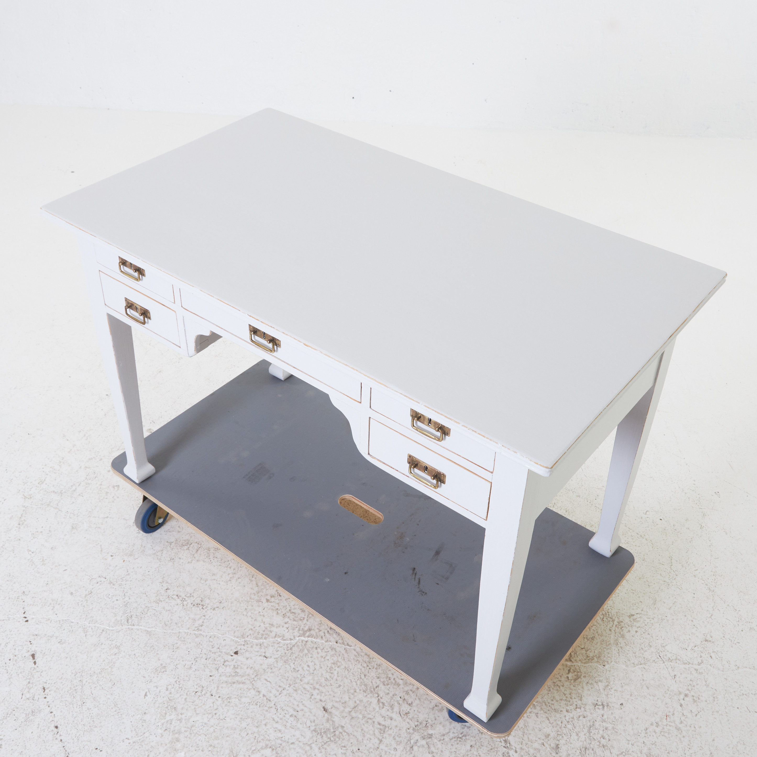 Images for 2325511. DESK, early 20th century, Art Nouveau, painted ...