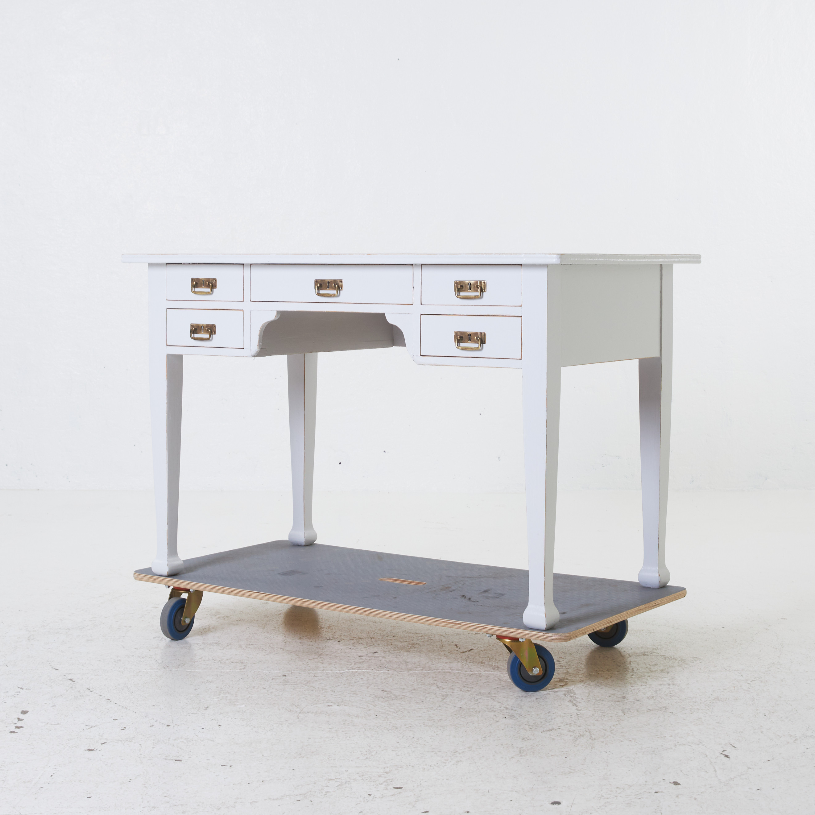 Images for 2325511. DESK, early 20th century, Art Nouveau, painted ...