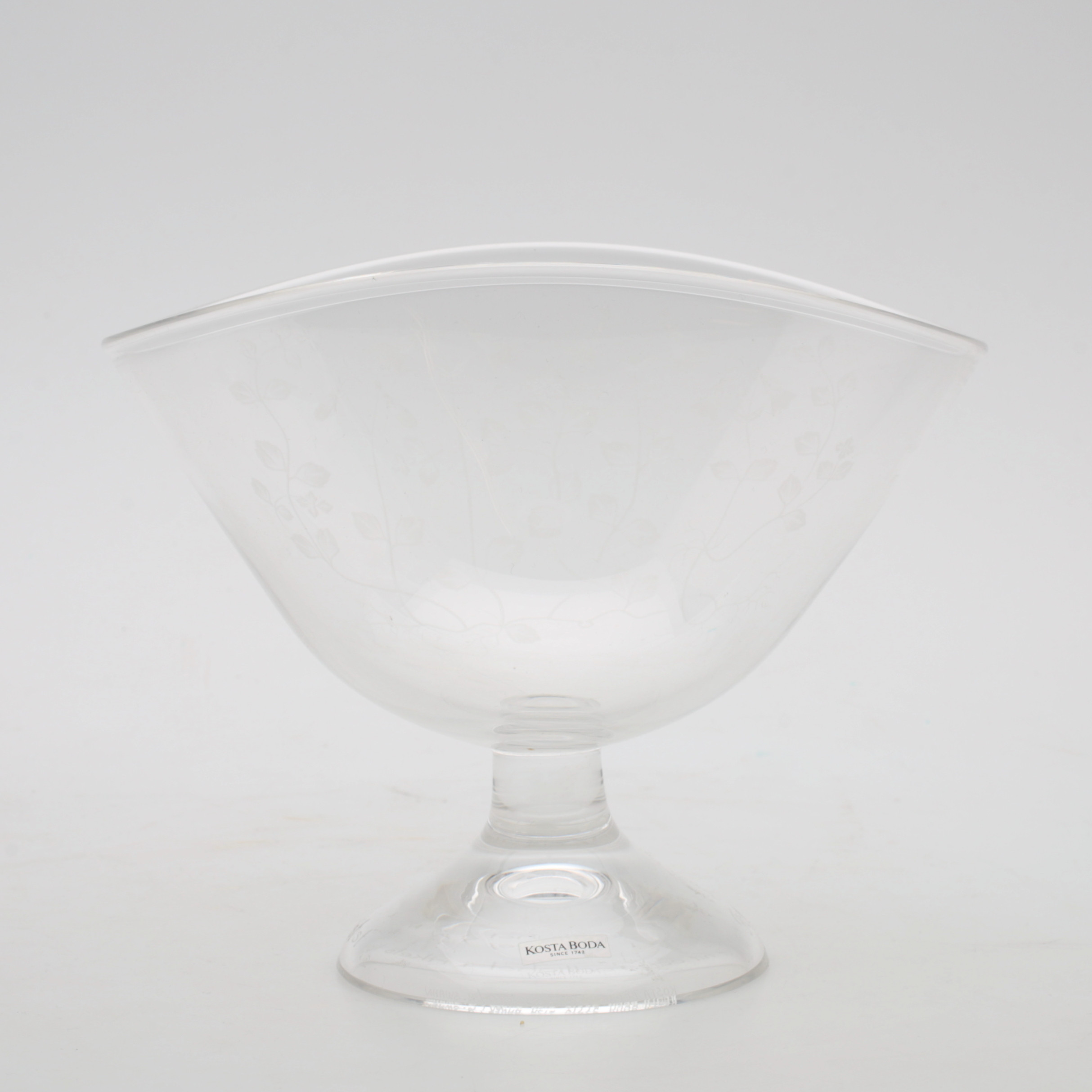 Images for 2328121. LISA BAUER. Bowl, glass, "Linnea", signed: "KOSTA ...