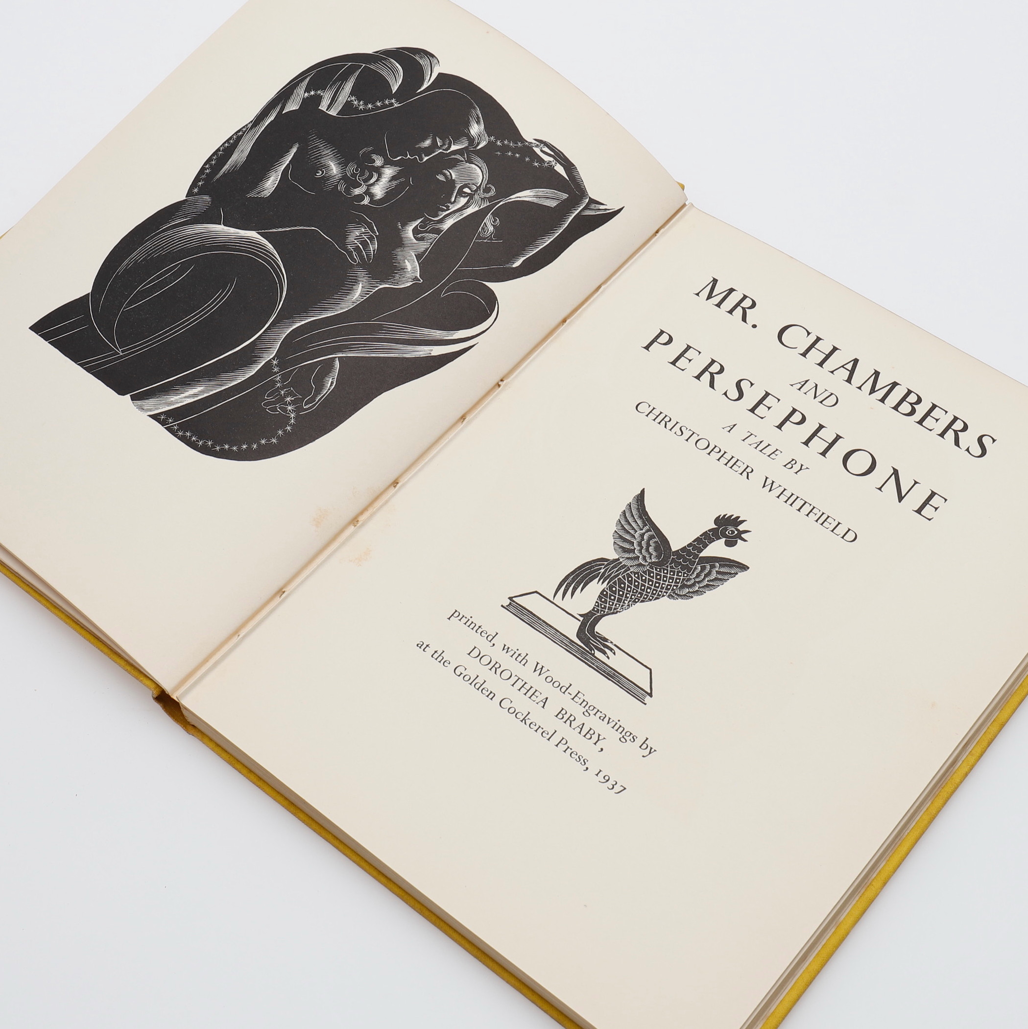 Images for 2329005. WOODCUT. MR. CHAMBERS AND PERSEPHONE 1937 WITH WOOD ...