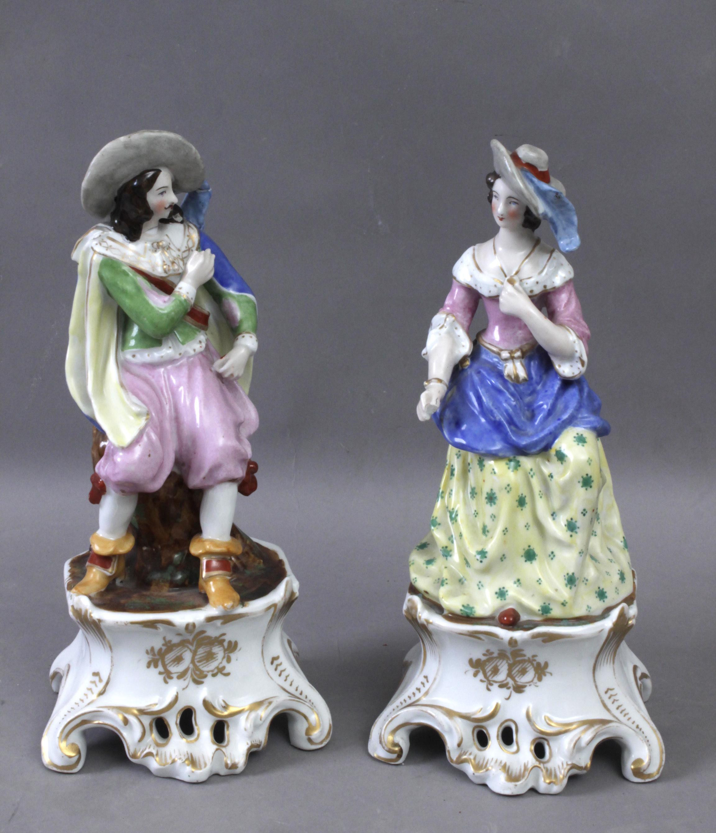 Images for 2329706. PAIR OF ISABELINE FIGURES XIX CENTURY. TWO ...