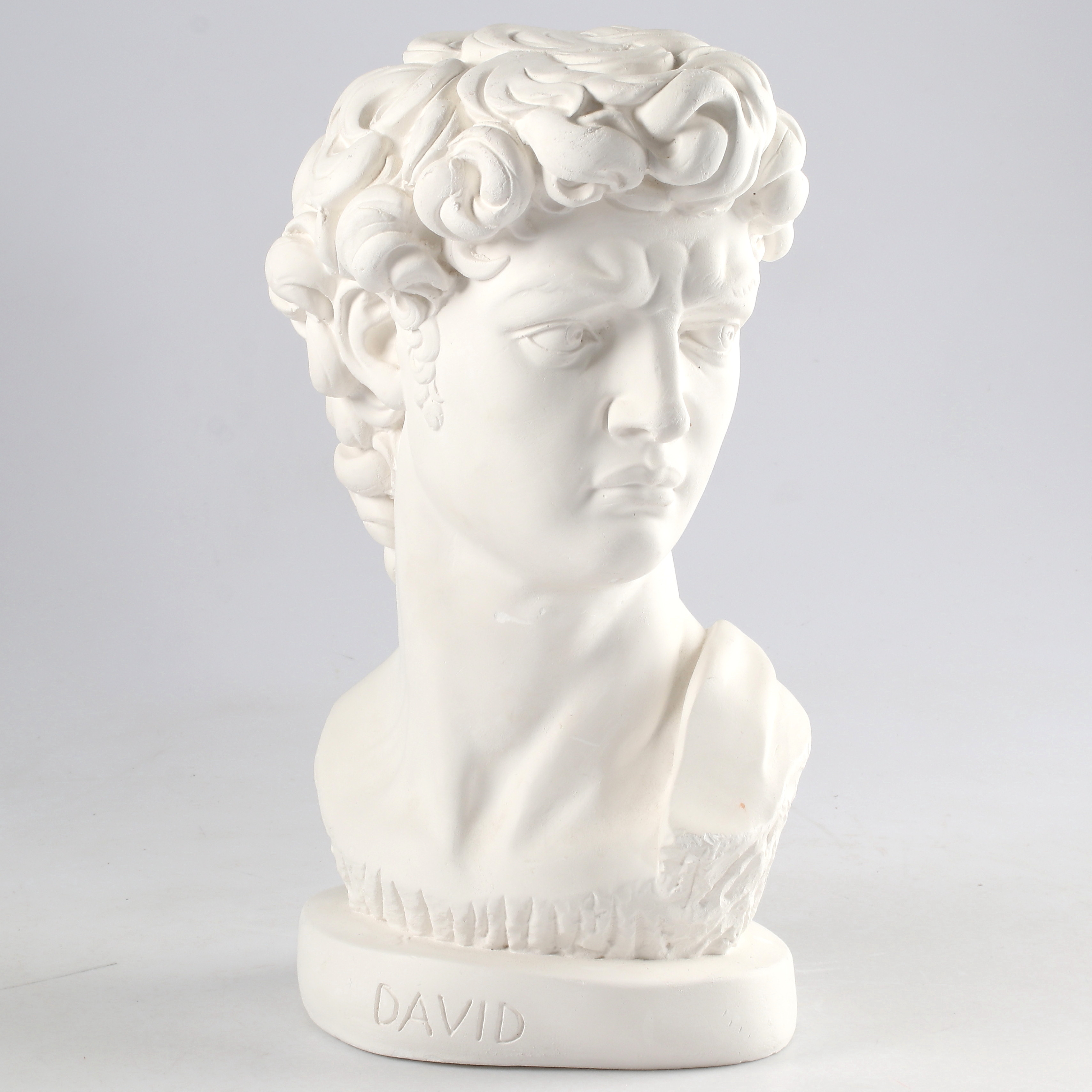 BYST, gips, David, 1900-tal. Konst - Skulptur - Auctionet