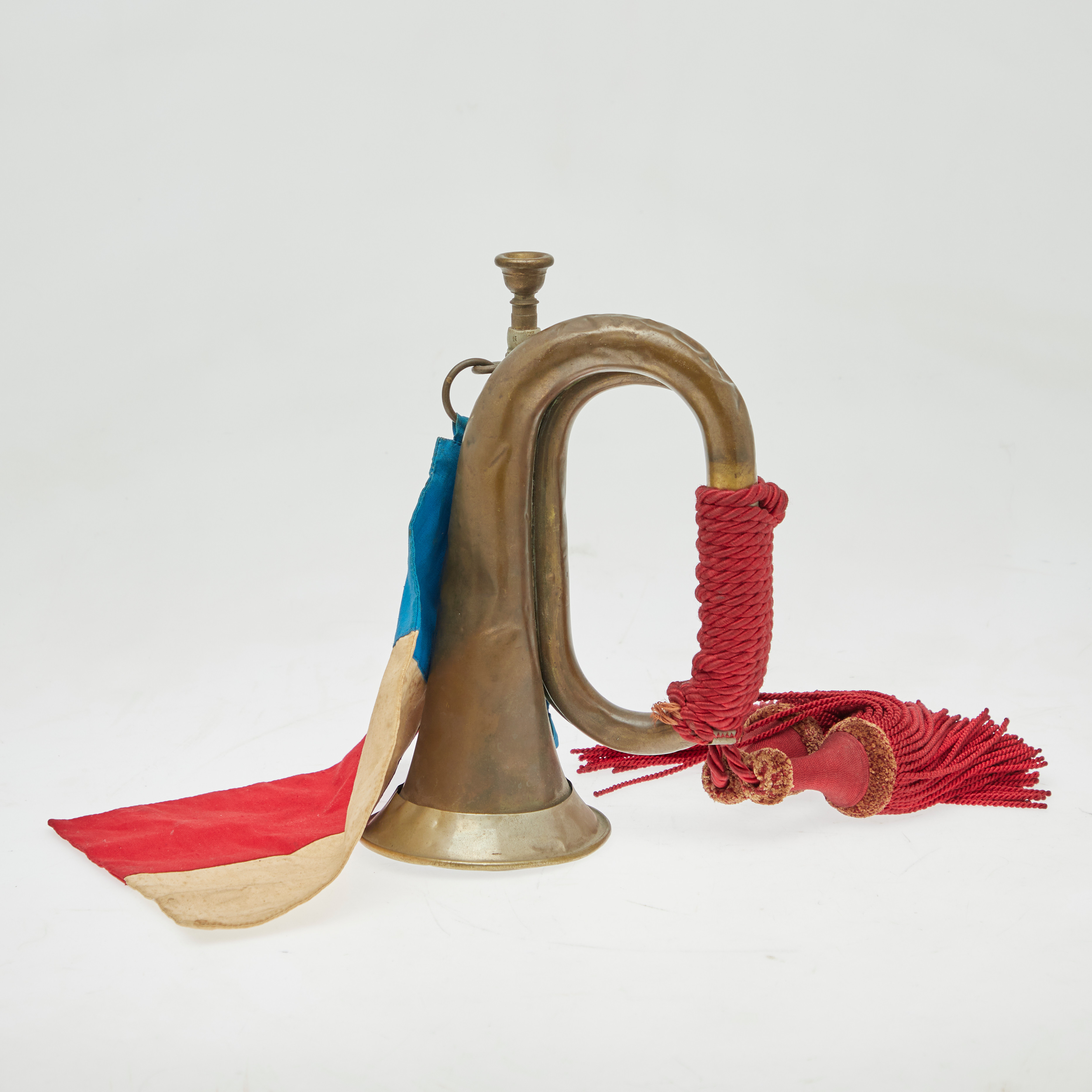 Images for 2336107. Two cavalry bugles / trumpets, brass, copper, first ...