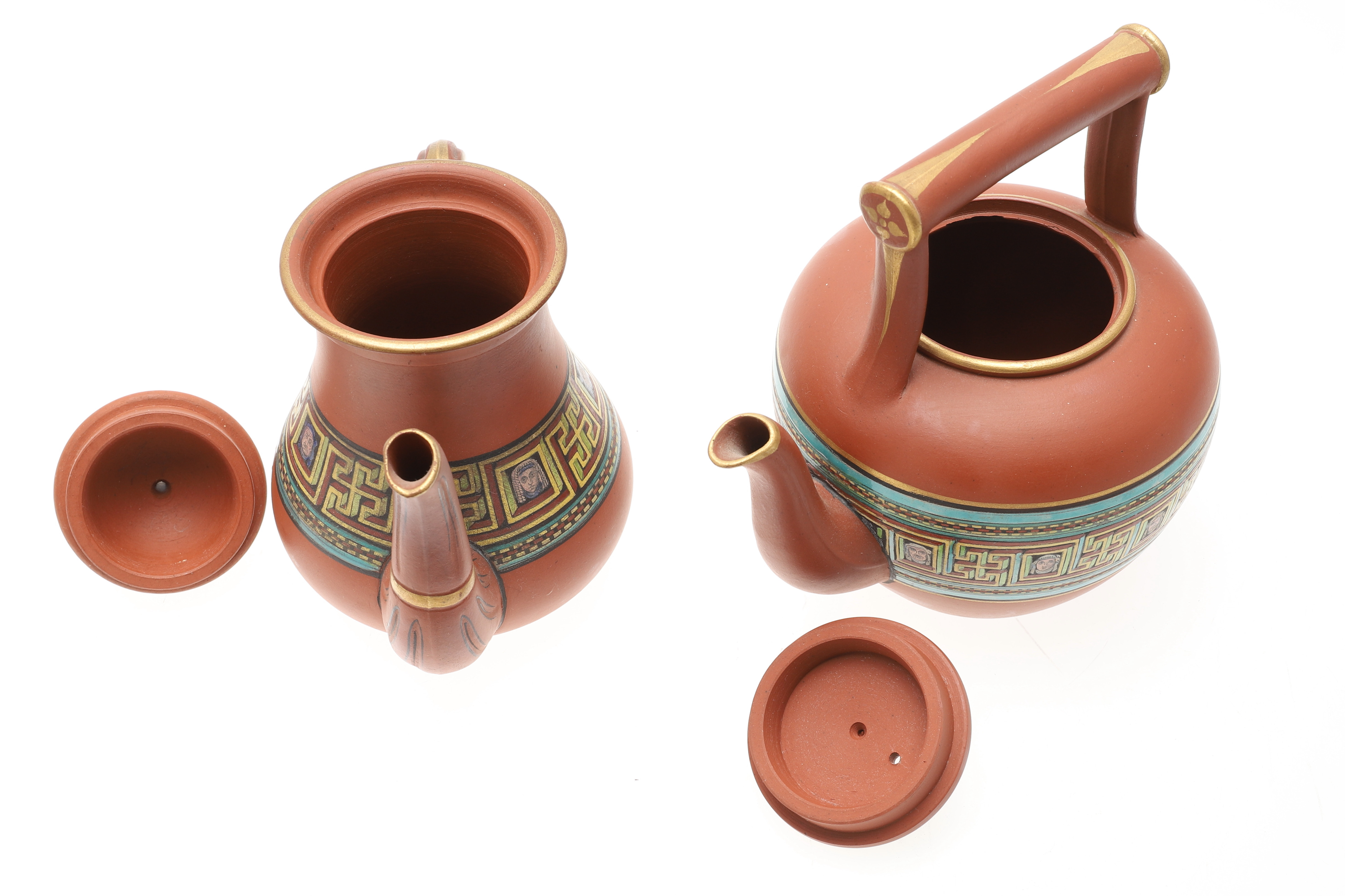 Images for 2337503. F & R PRATT. FOUR PIECES OF VICTORIAN TERRACOTTA ...