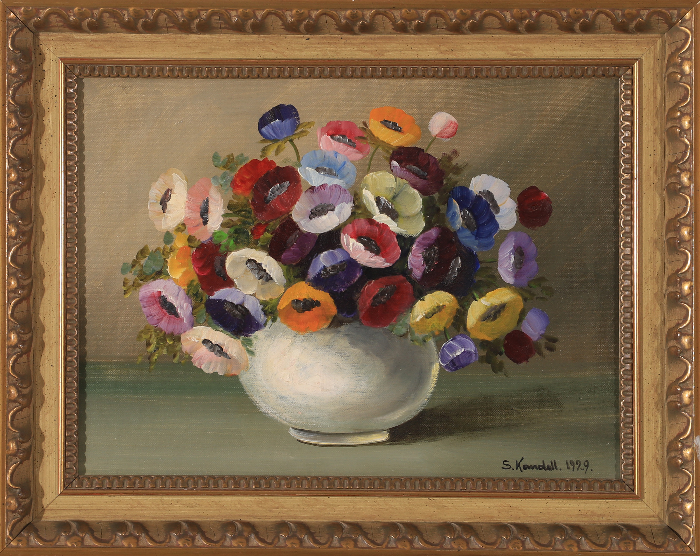 Images for 2339920. STURE KANDELL. Flower still life, oil on canvas ...