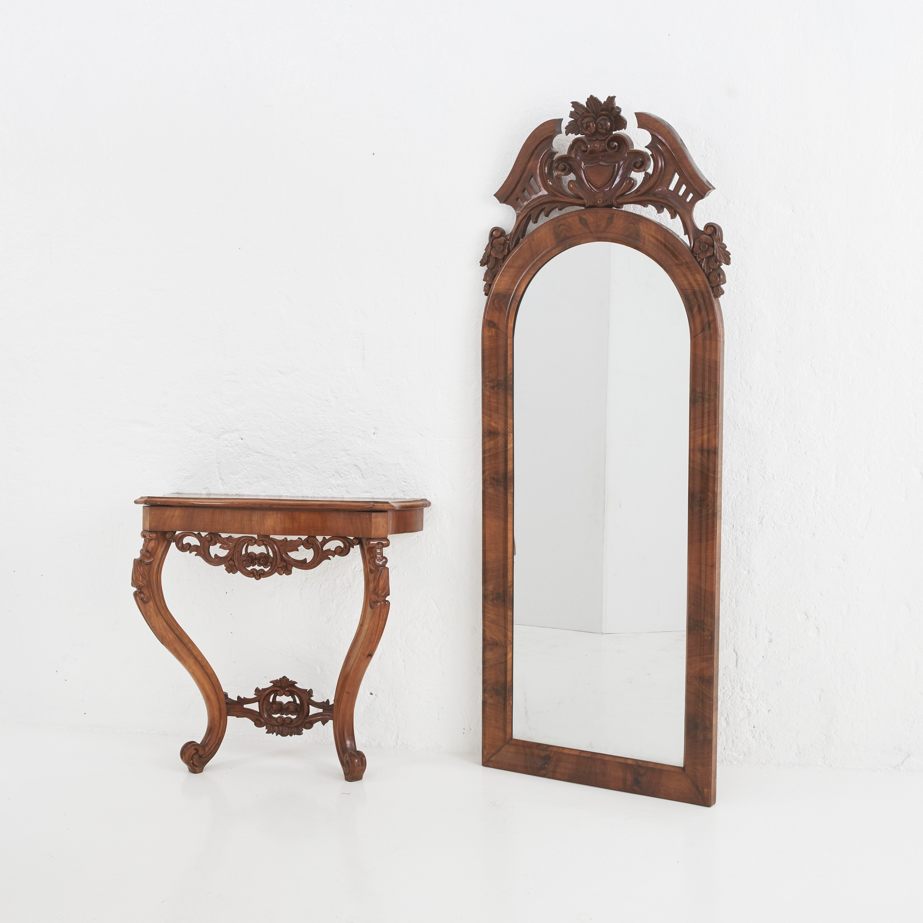 Images for 2340263. MIRROR WITH CONSOLE TABLE, neo-rococo, late 19th ...
