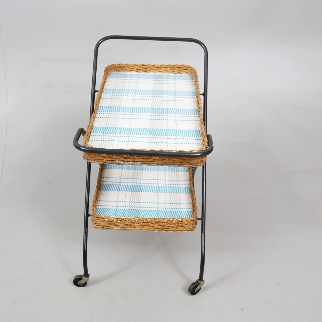 Images for 2345386. SERVING TROLLEY on wheels, metal. - Auctionet