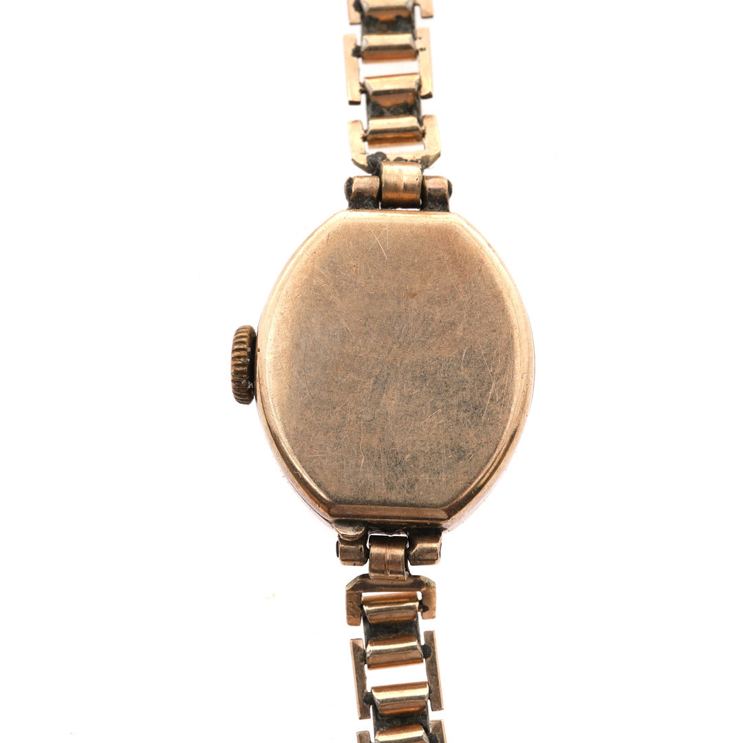 Images for 2345468. CENTAUR. A LADY'S 9CT GOLD CASED WRIST WATCH ...