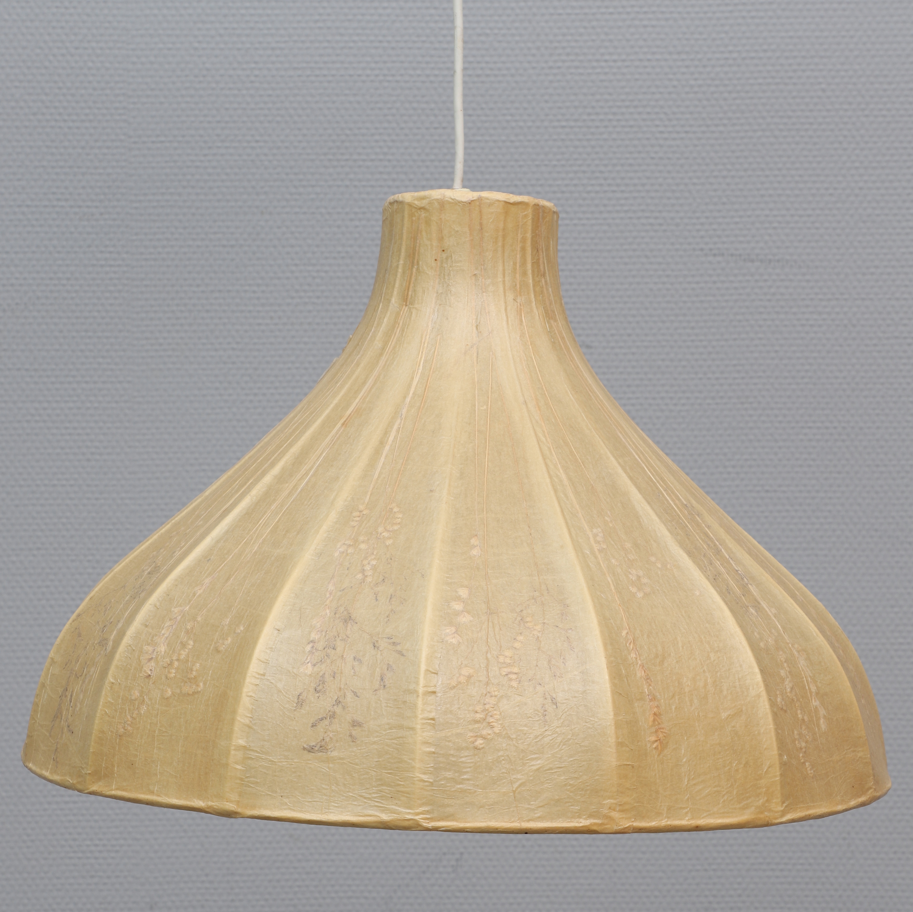 CARL MALMSTEN. taklampa, rispapper och växter, "Kjolen". | Barnebys