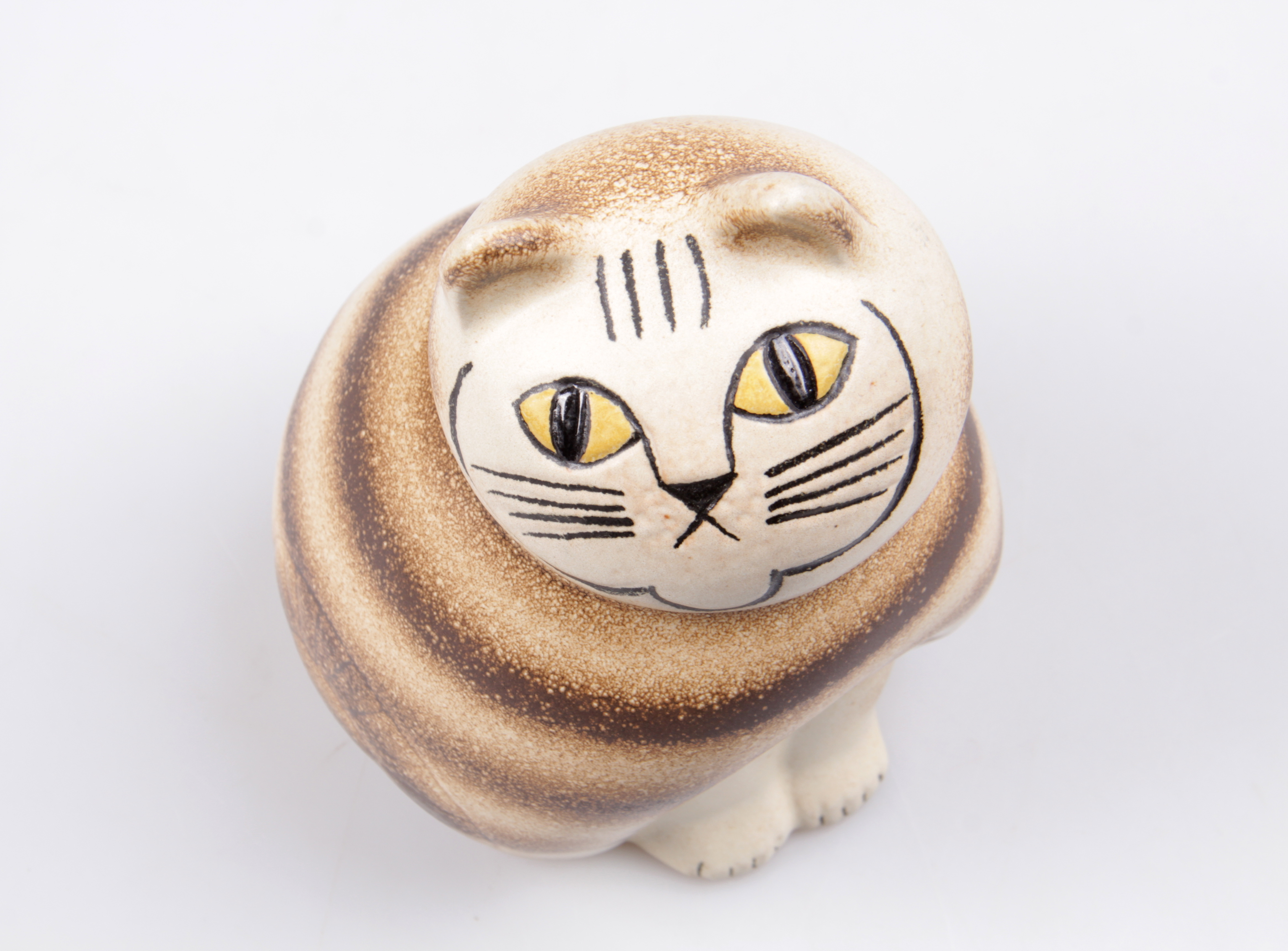 Images for 235392. FIGURE, stoneware, "the cat Mia", Lisa Larson ...
