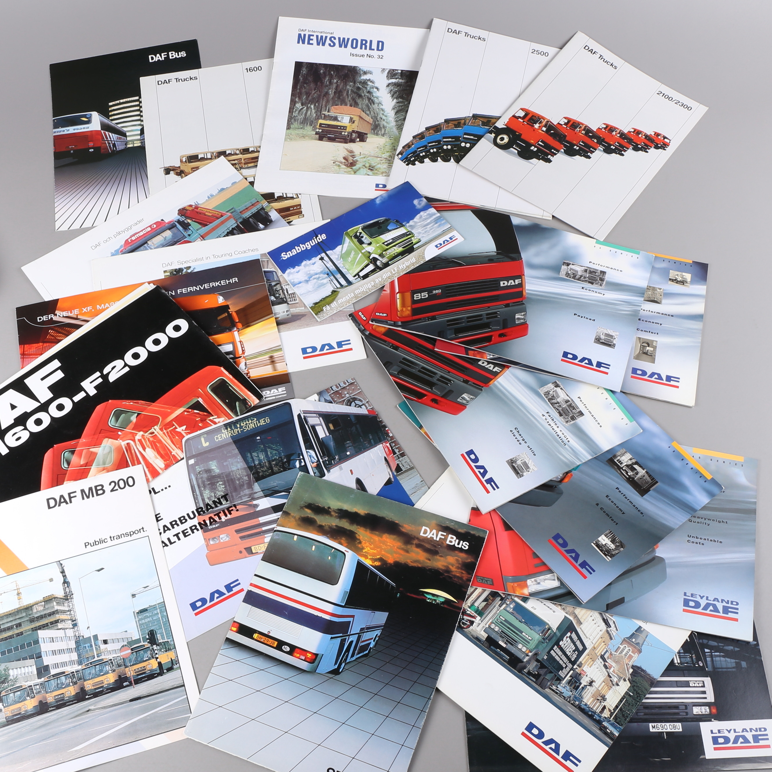 Images for 2354577. DAF, Sales Brochures, Buses/Trucks, 1980s/90s/00s ...