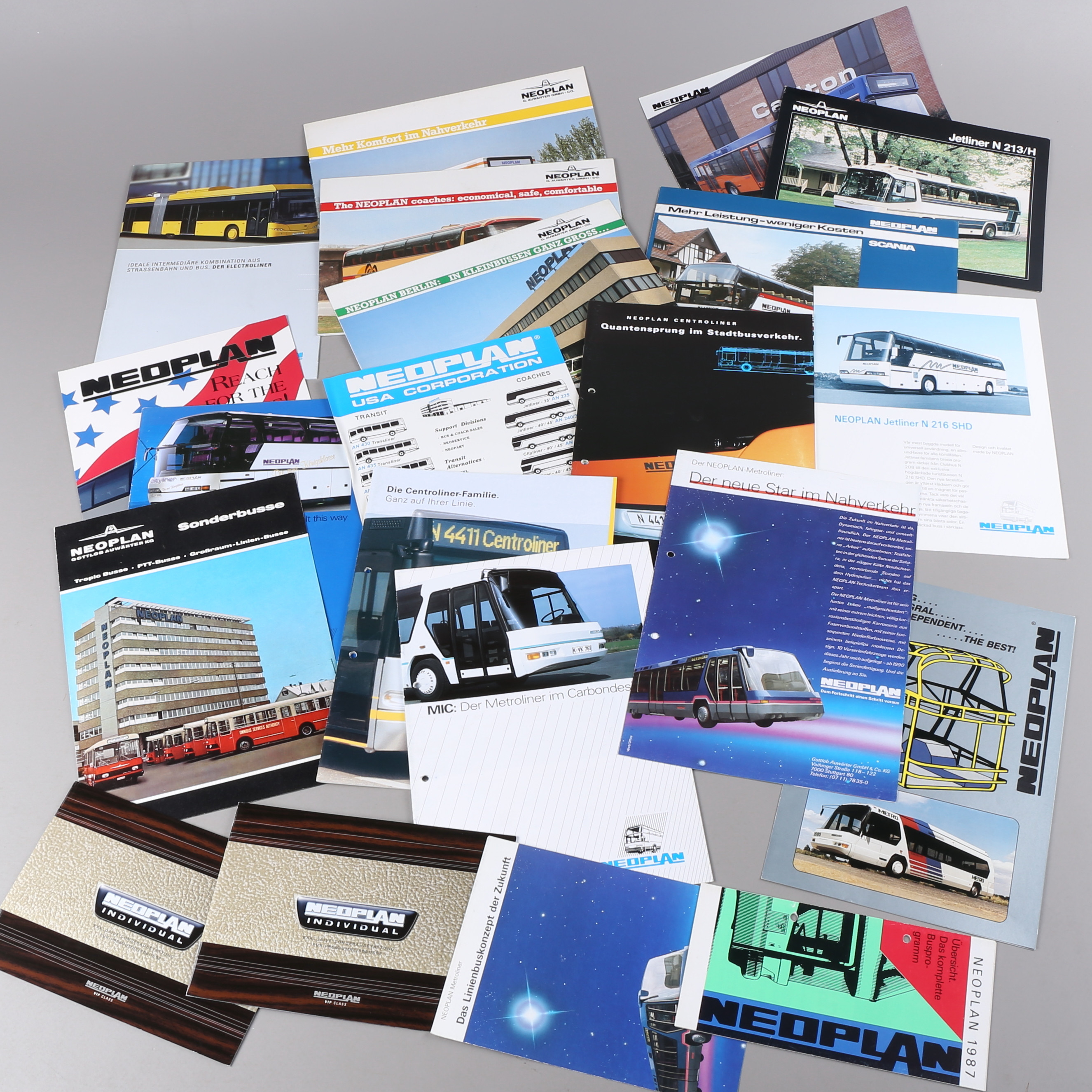 Images for 2354580. NEOPLAN, bus brochures, 1970s/80s/90s/00s. - Auctionet