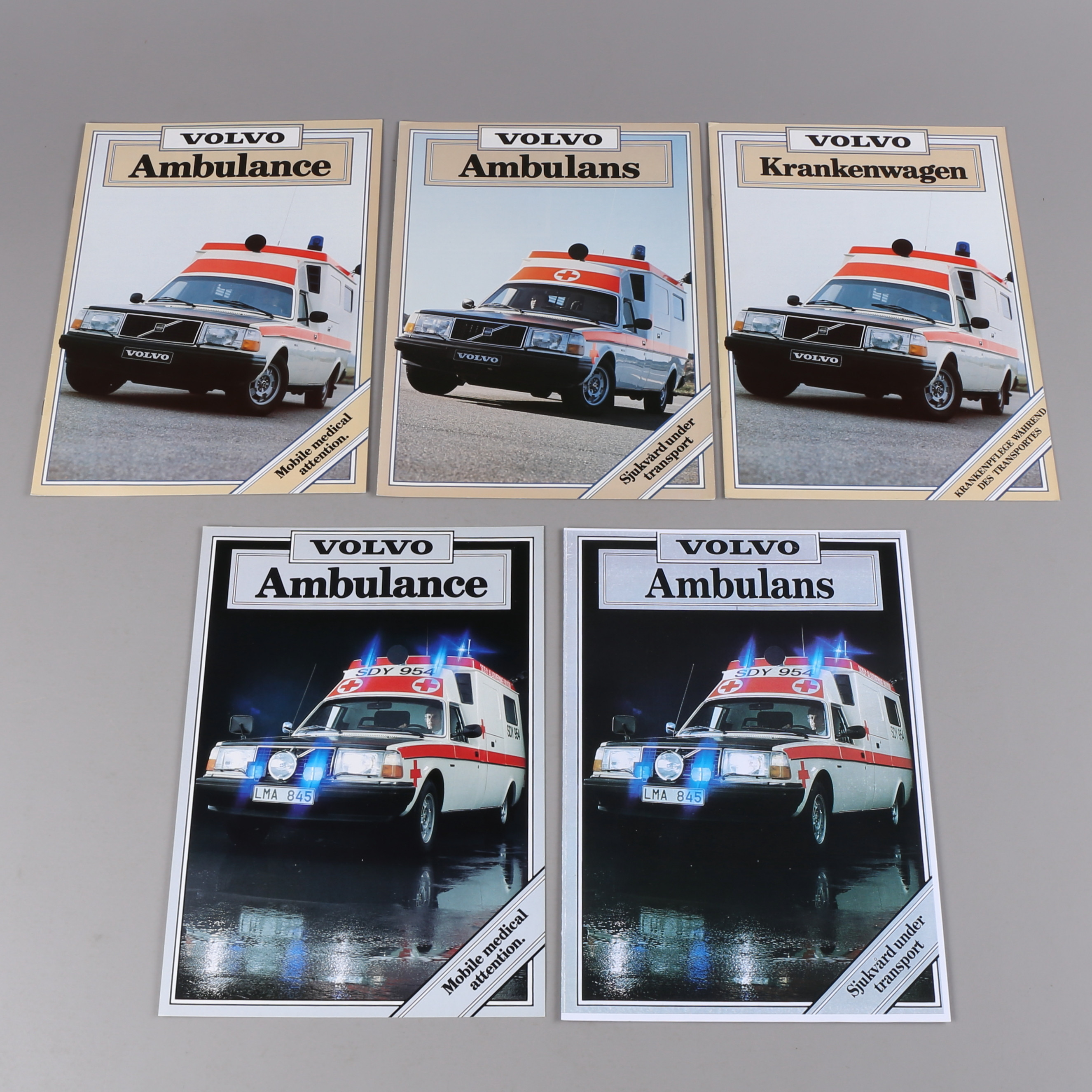 Images for 2354800. VOLVO AMBULANCE, sales brochures, 1950s/60s/70s/80s ...