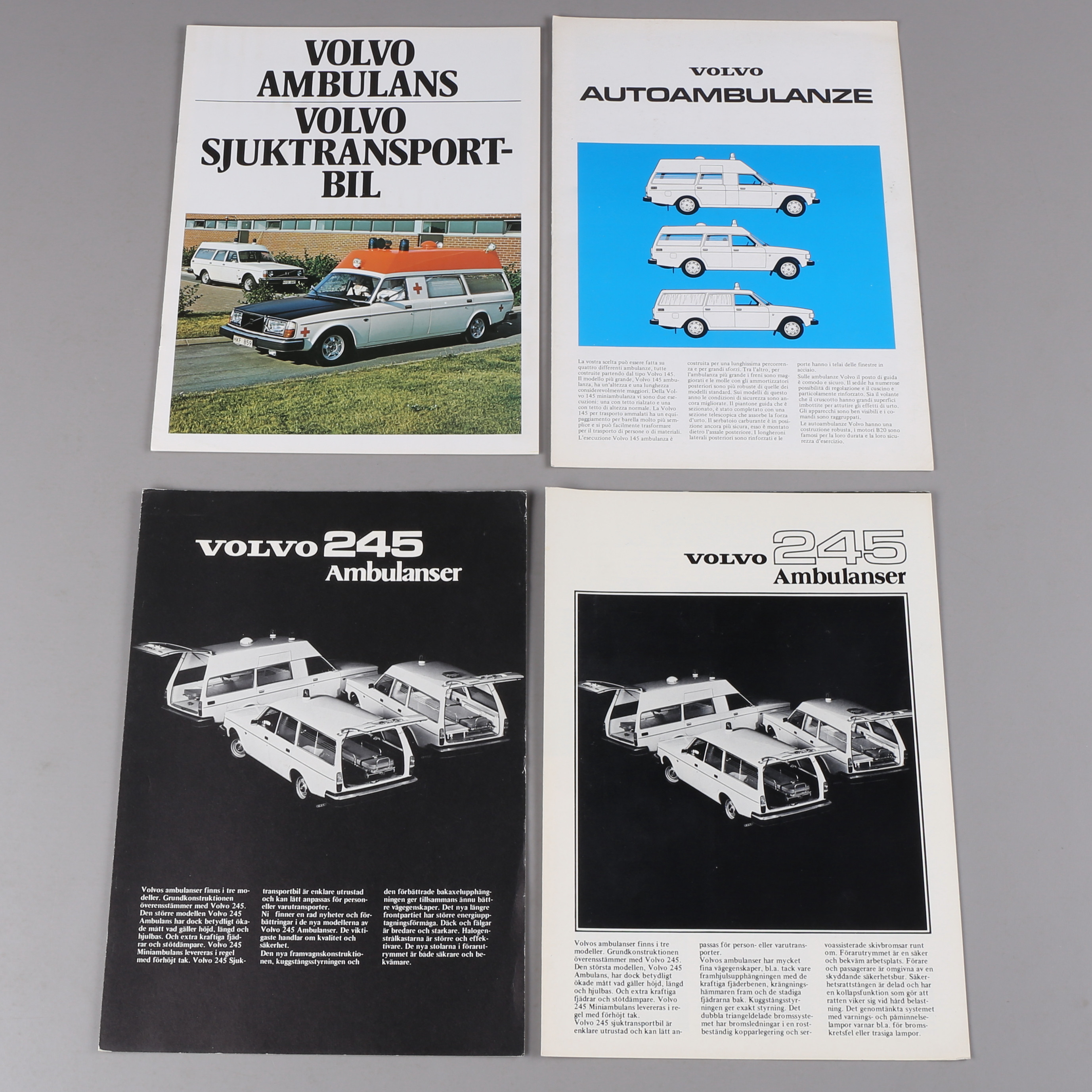 Images for 2354800. VOLVO AMBULANCE, sales brochures, 1950s/60s/70s/80s ...