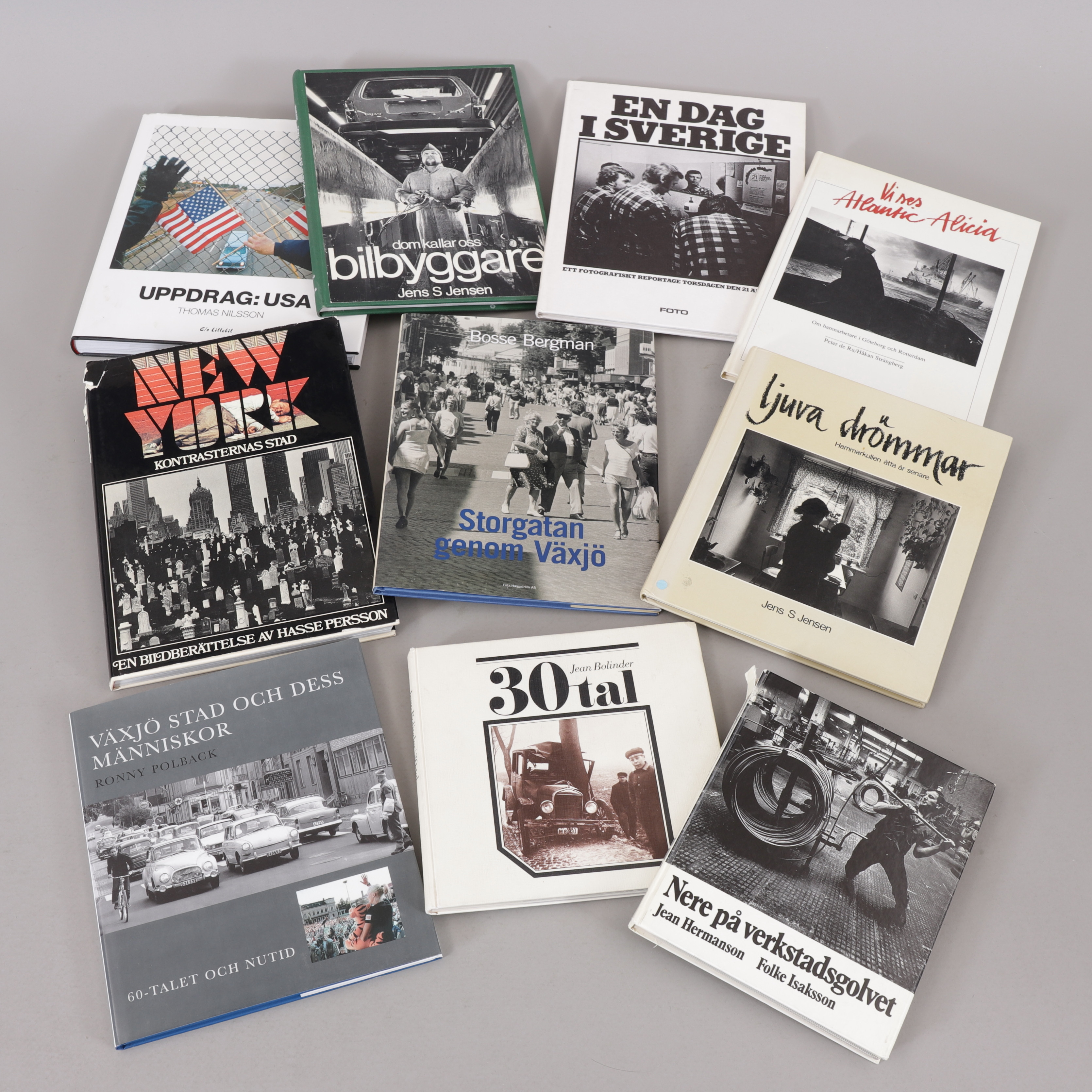 Images for 2355036. PHOTO BOOKS, 10 pcs, Jens Jensen, Jean Hermanson ...