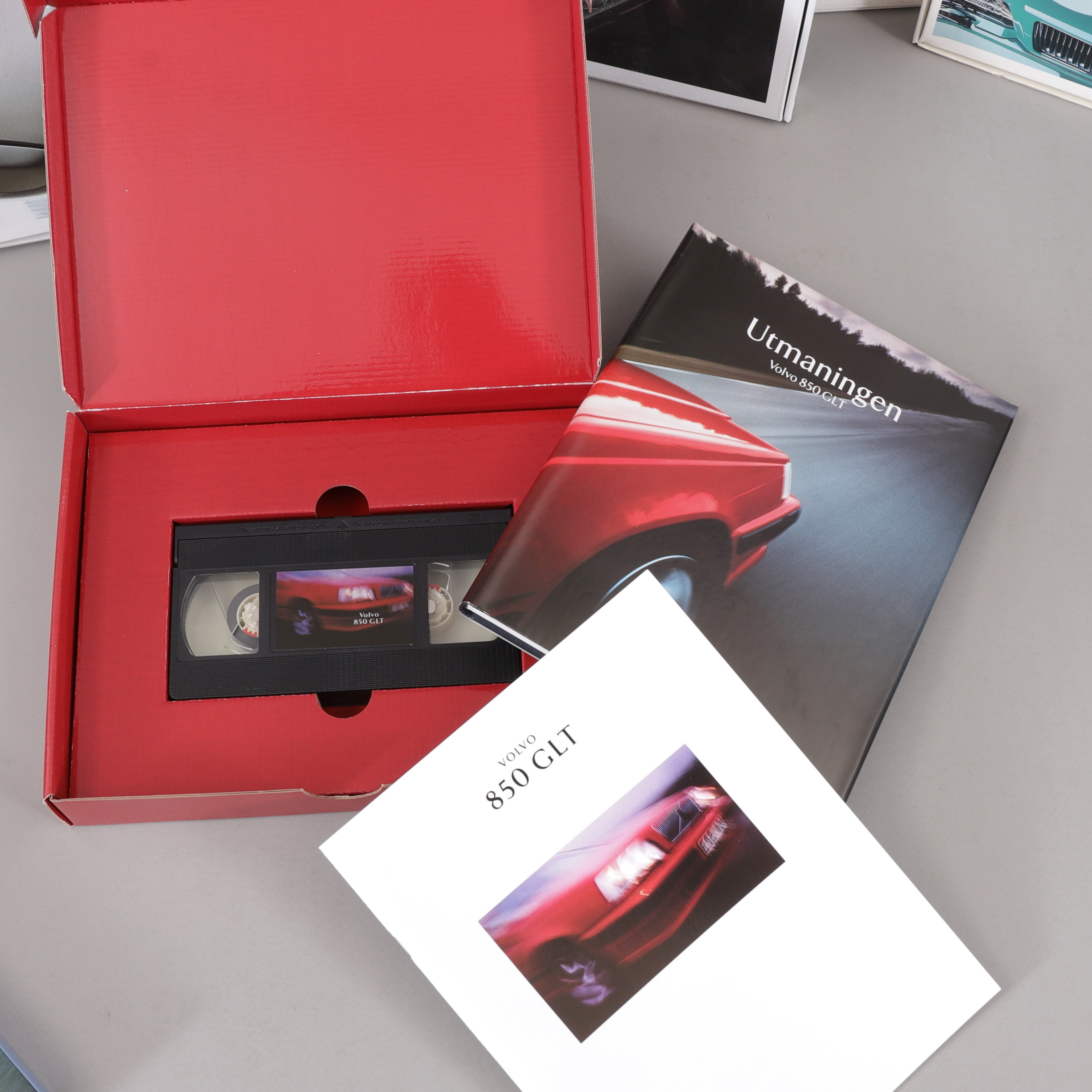 Images for 2355216. VOLVO BOXES, with VHS etc., 10 pcs, 1980s/90s ...