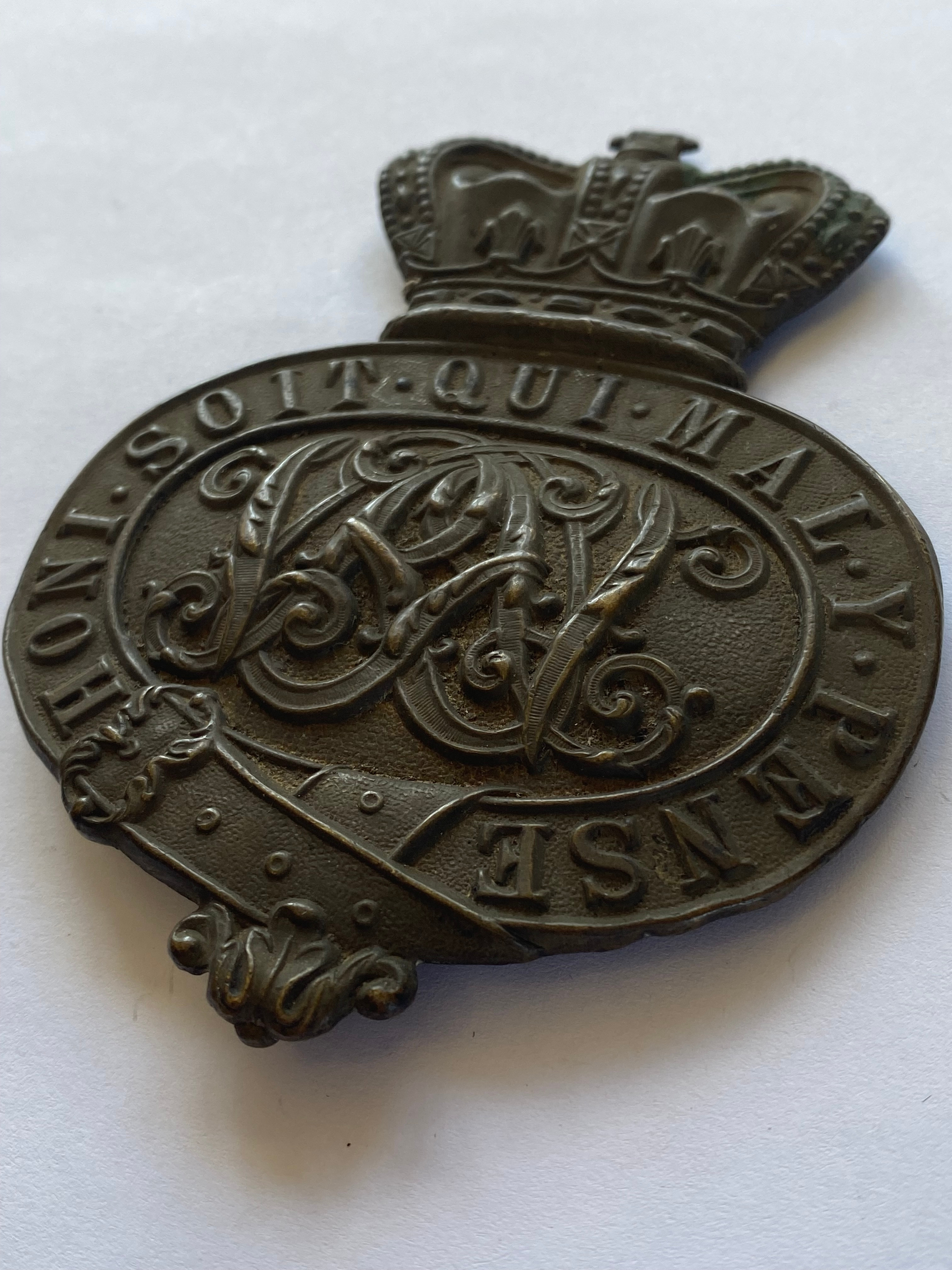 Images for 2355901. A VICTORIAN GRENADIER GUARDS CARTRIDGE BOX PLATE ...