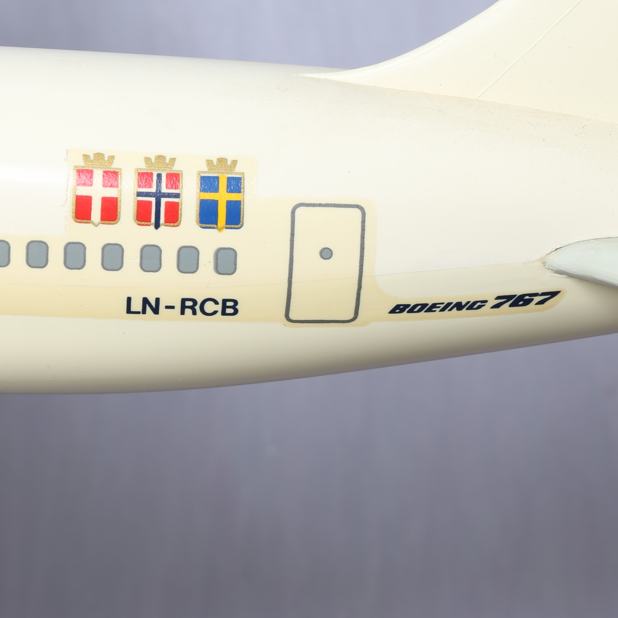 Images for 2360019. AIRCRAFT MODEL, BOING 767-300, SAS, ASTRID VIKING ...