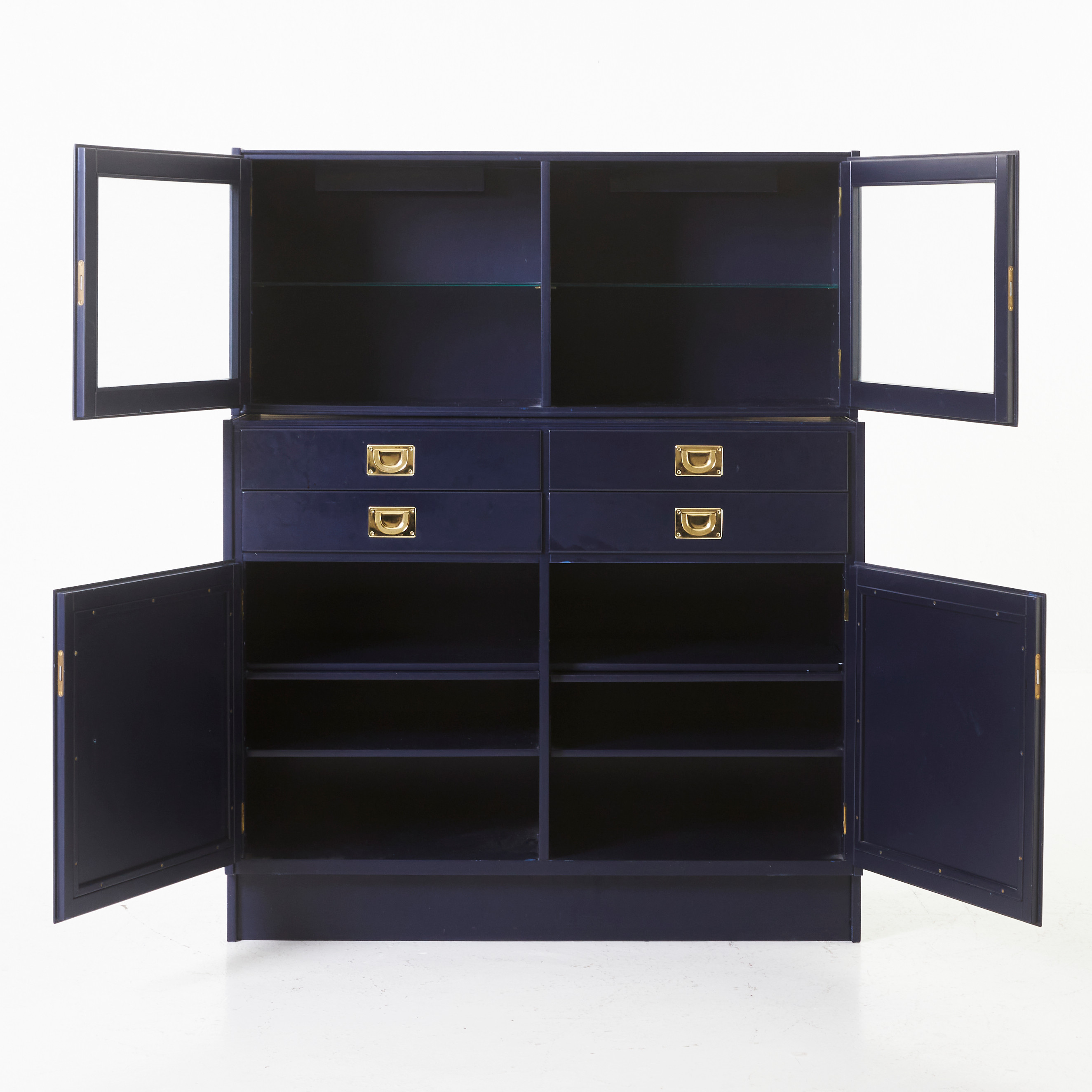 Images for 2360058. SHELVING SYSTEM, 3dl, painted, upper cabinet with ...