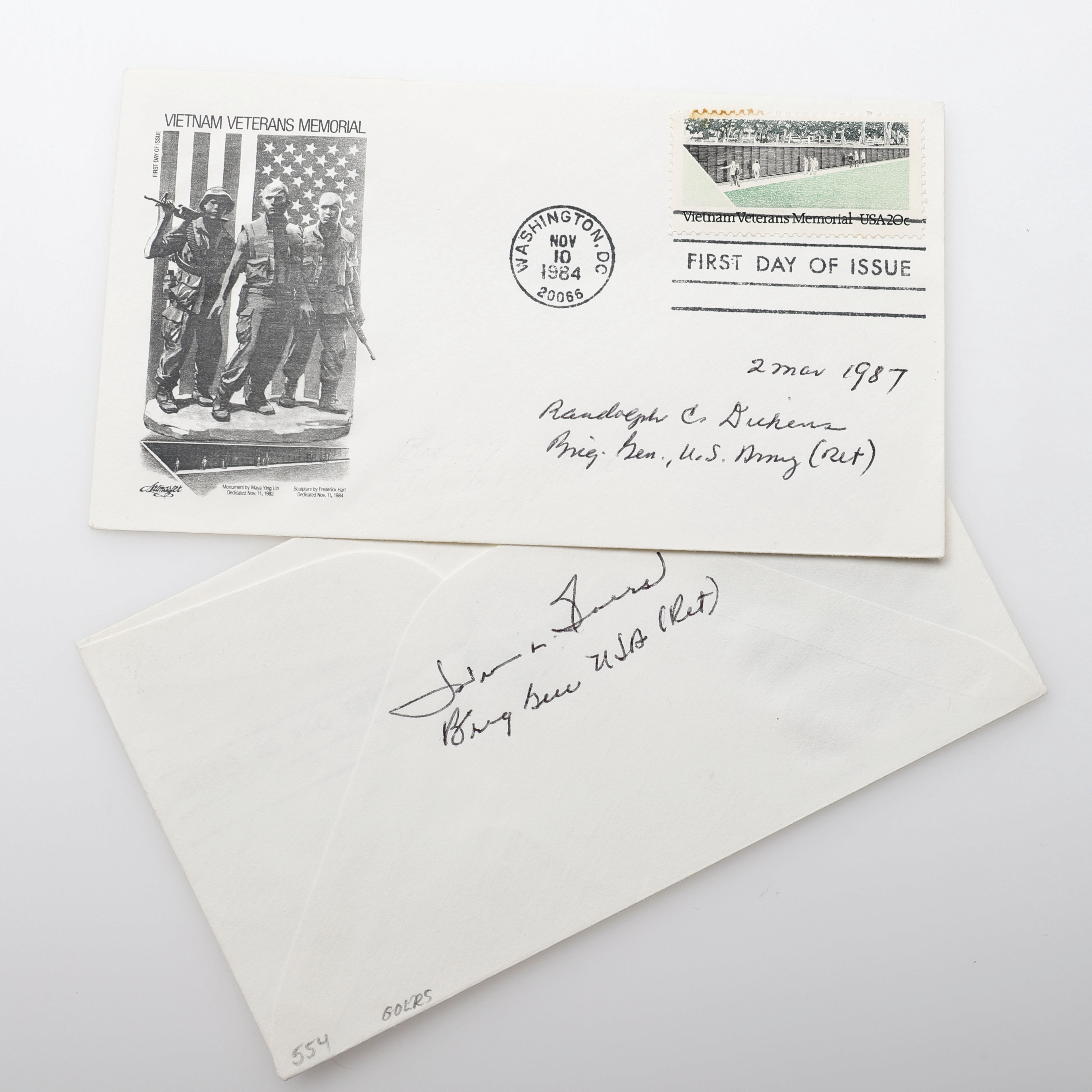 Images for 2363670. AUTOGRAPH. 5 high-ranking US military. Goers ...