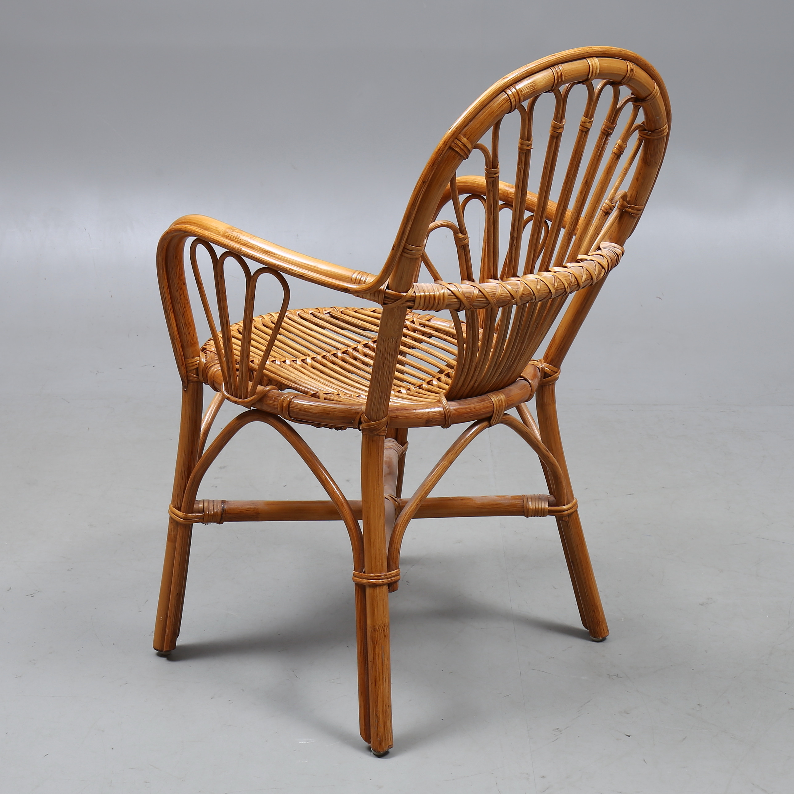 STOL, bambu, rotting, 1900-tal. Möbler - Fåtöljer & Stolar - Auctionet