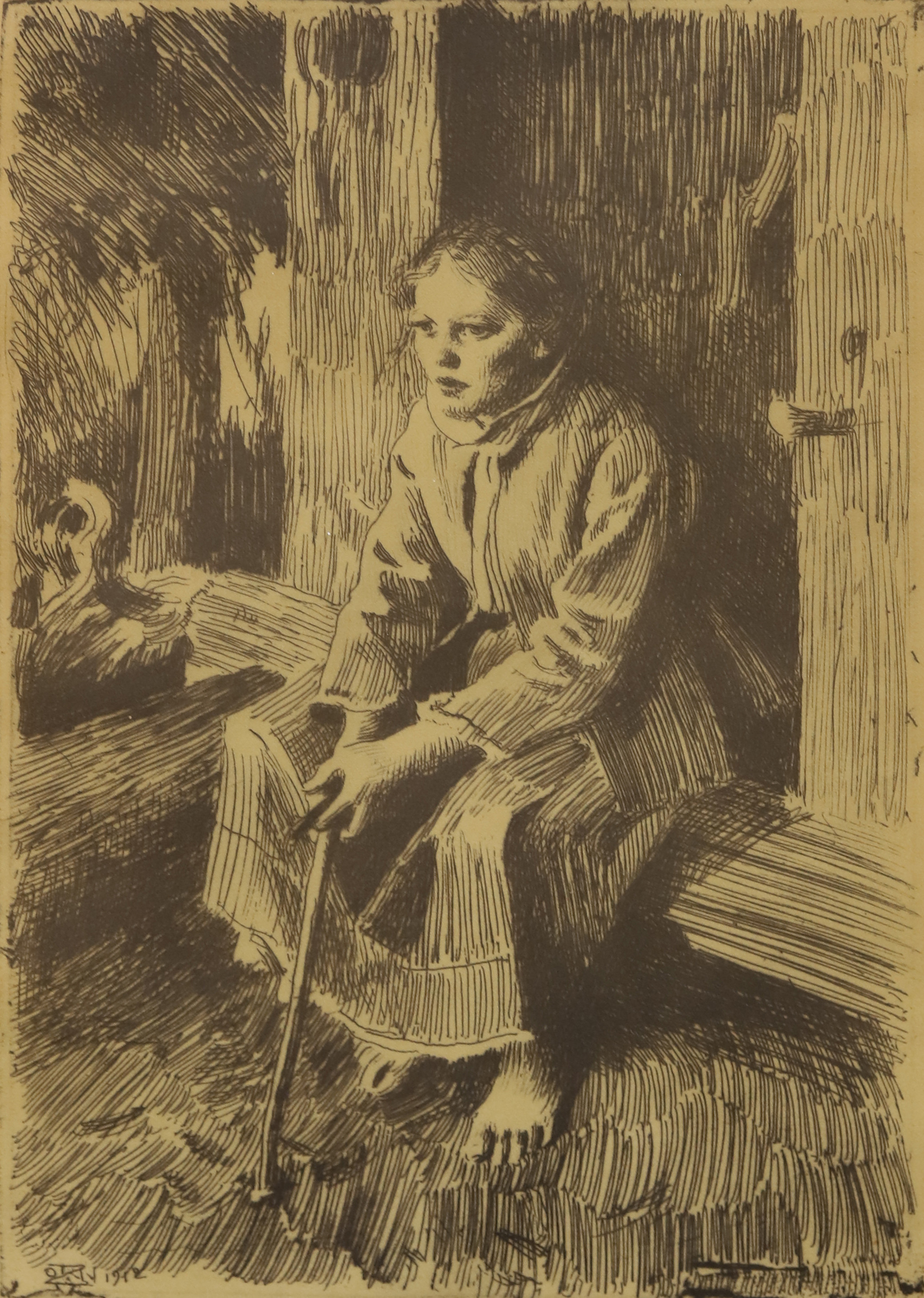 Images for 2366980. ANDERS ZORN. After. August Strindberg and Sitting ...