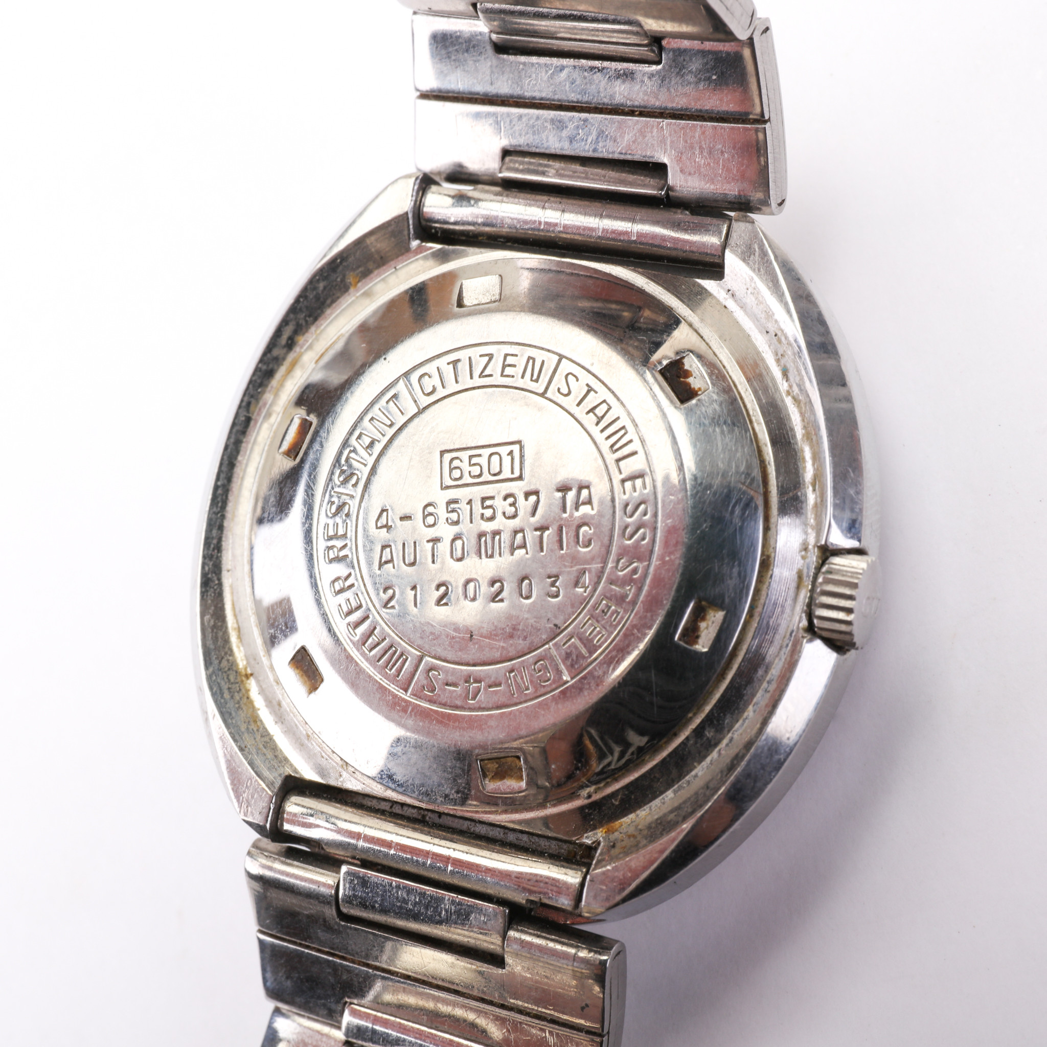 Bilder för 2367256. ARMBANDSUR, herr, Citizen, 70/80-tal, schackerat ...