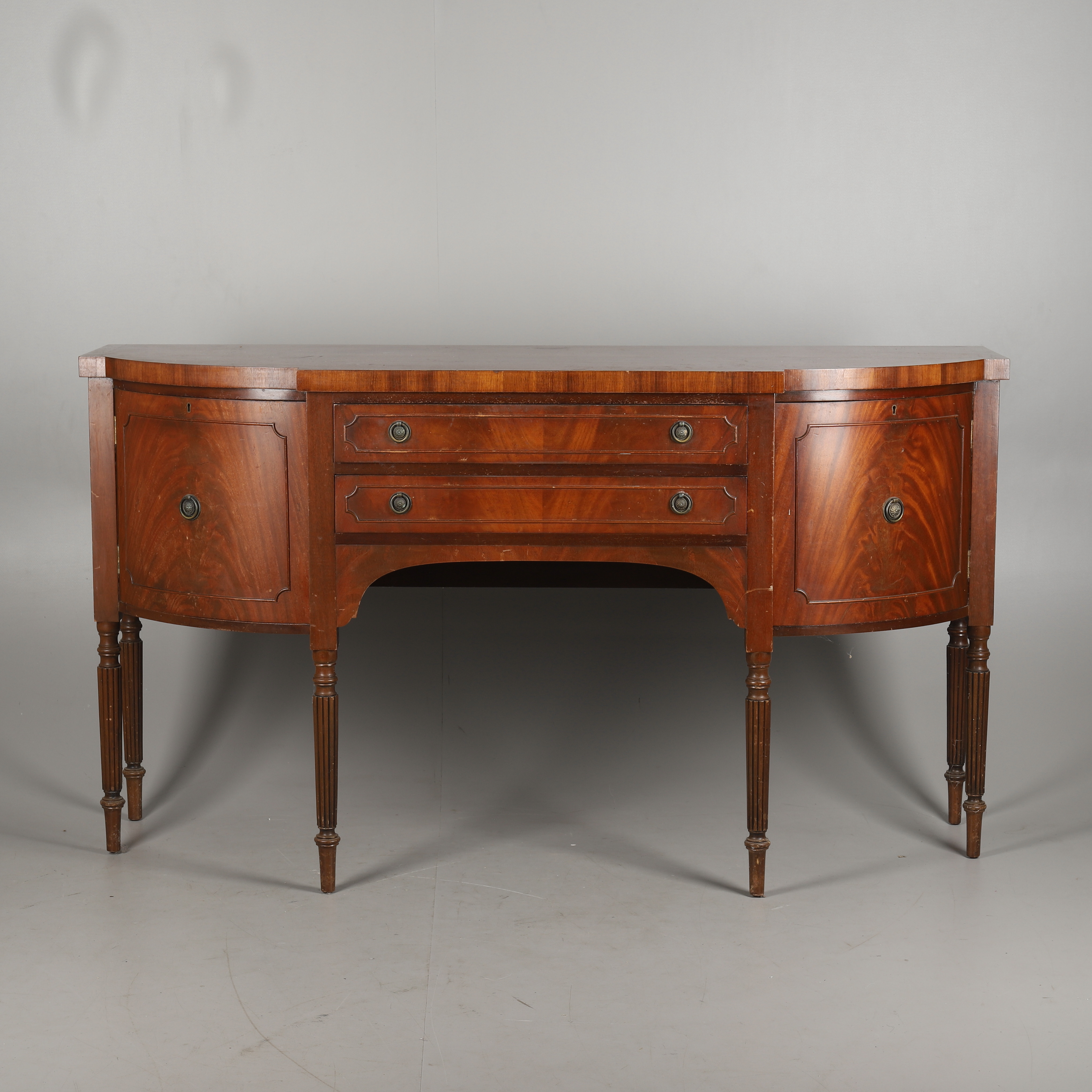 Images for 2367387. A REPRODUCTION REGENCY STYLE CROSSBANDED MAHOGANY ...
