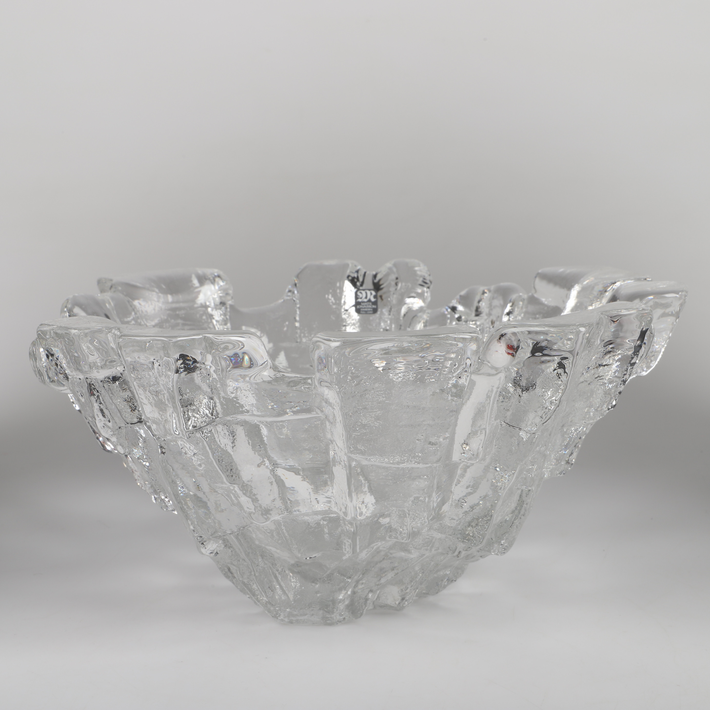 Images for 2367390. VASER M. M, 3 pieces, glass, bl. a Mats Jonasson ...