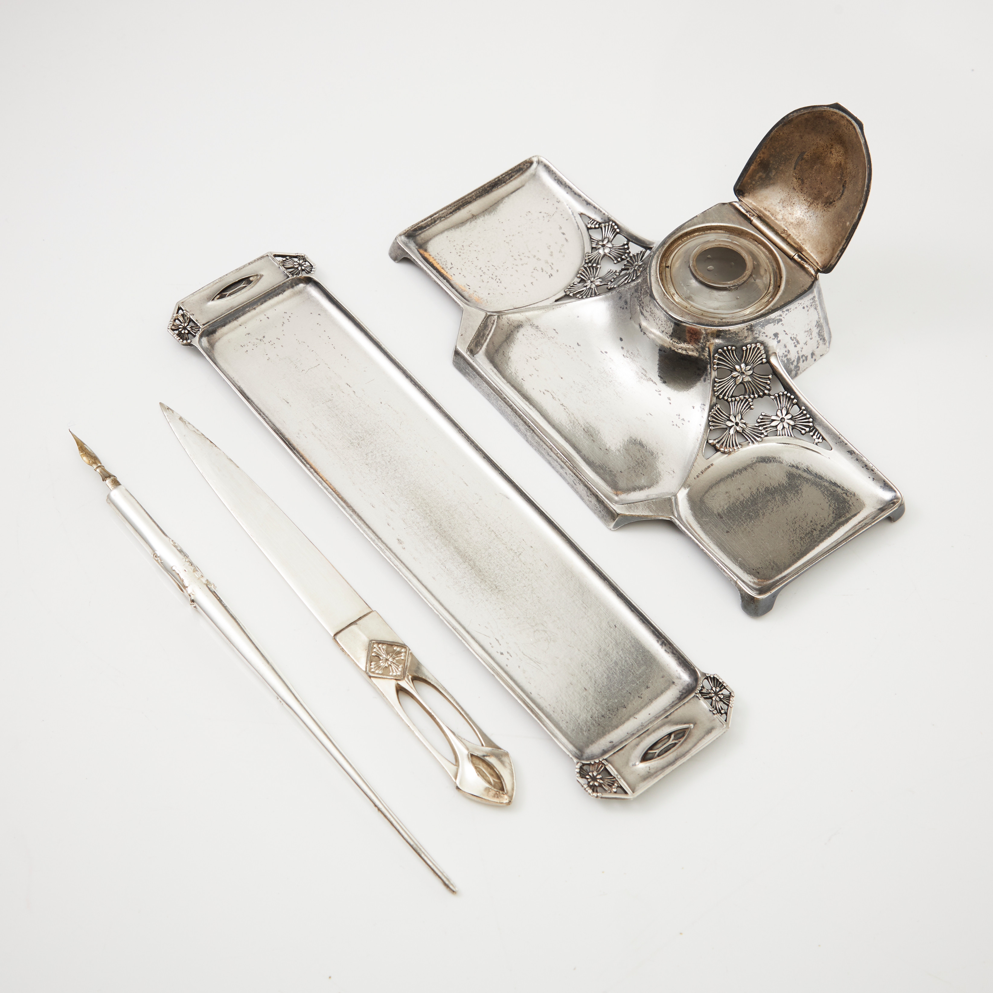 Images for 2368456. WRITING UTENSILS, nickel silver, WMF, Jugend ...