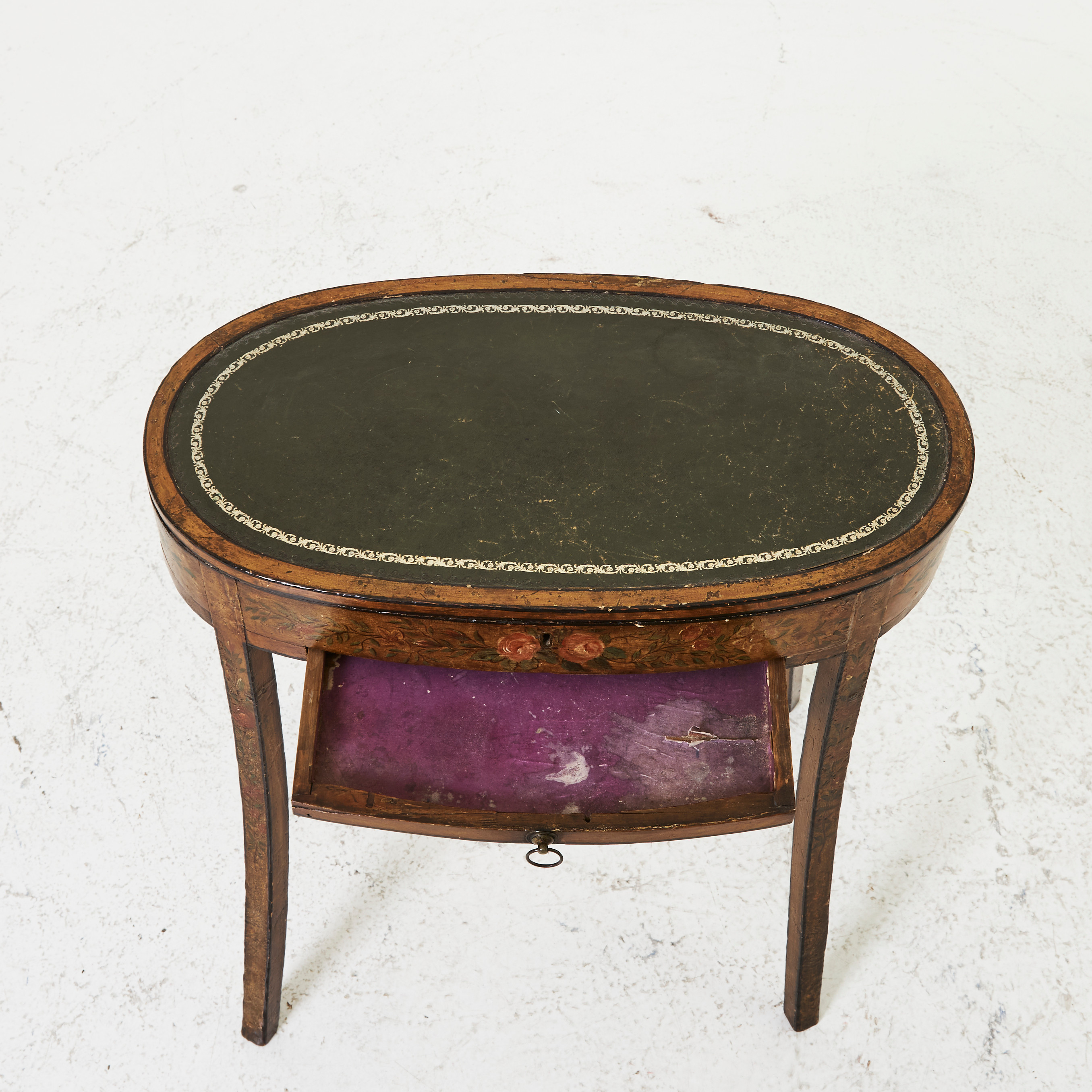 Images for 2368919. TABLE, 19th century, decor of painted scrolls ...
