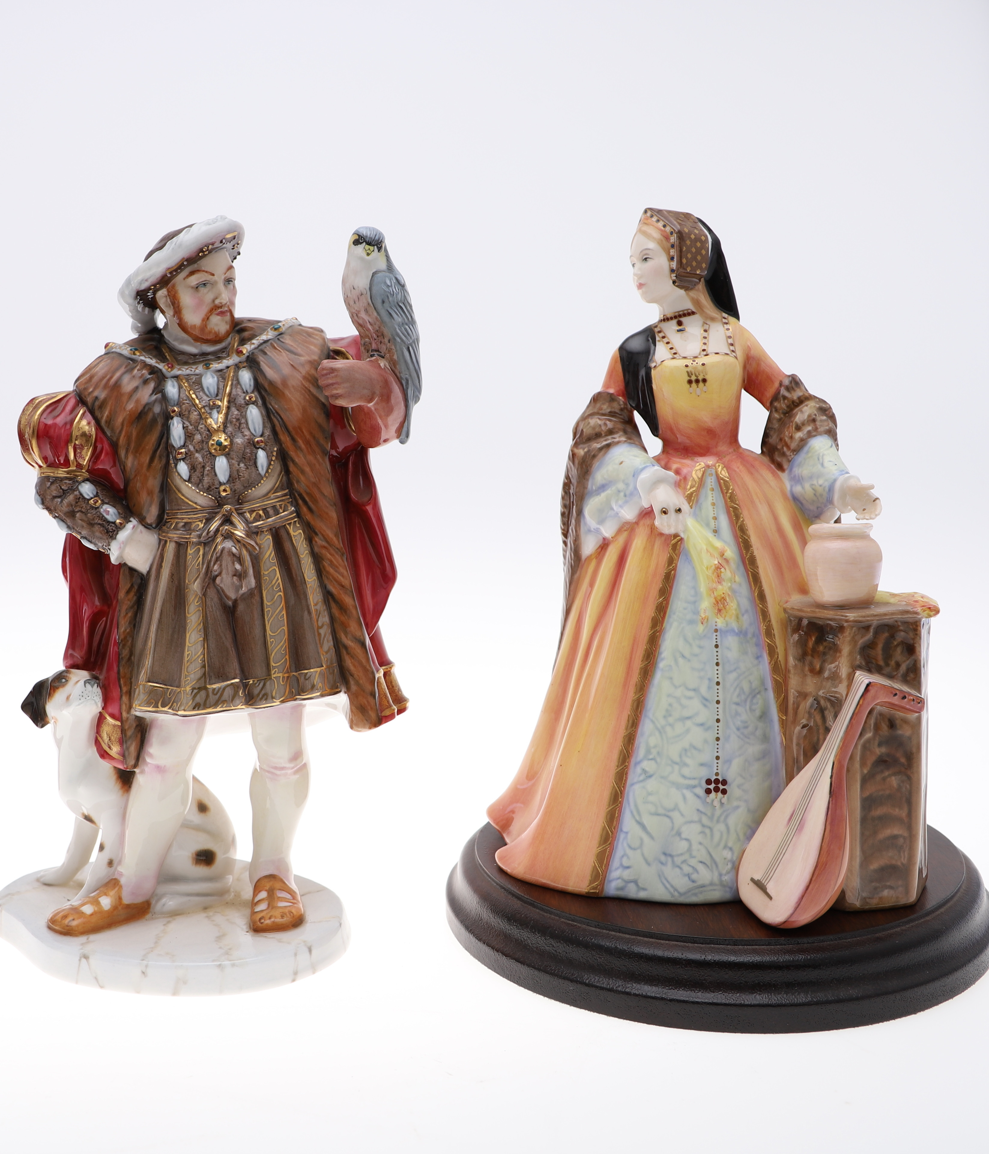 Images for 2369470. A SET OF DOULTON HENRY VIII AND HIS SIX WIVES ...