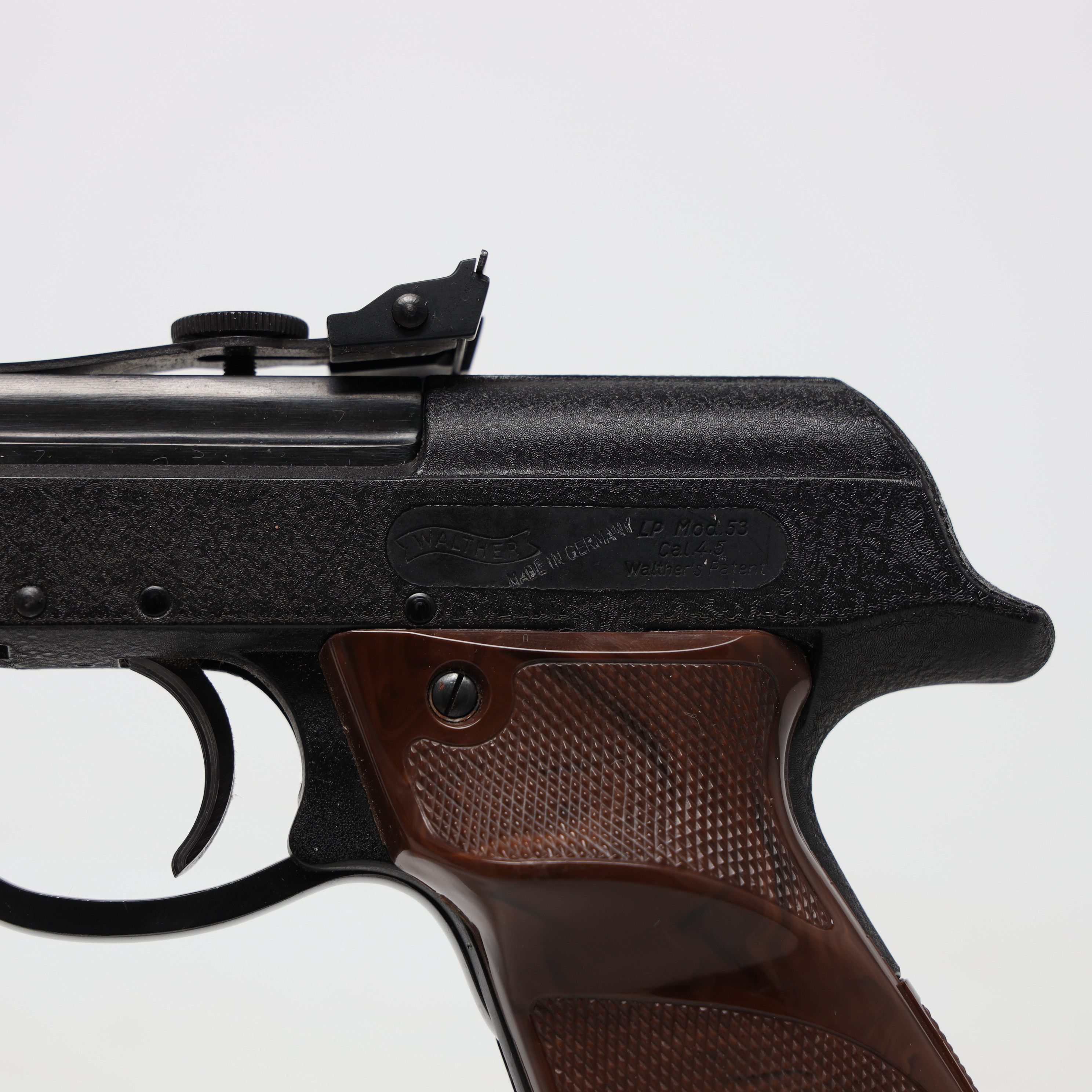 2372650. AIR PISTOL, Walther LP Mod 53, Länsi-Saksa. kuvat - Auctionet