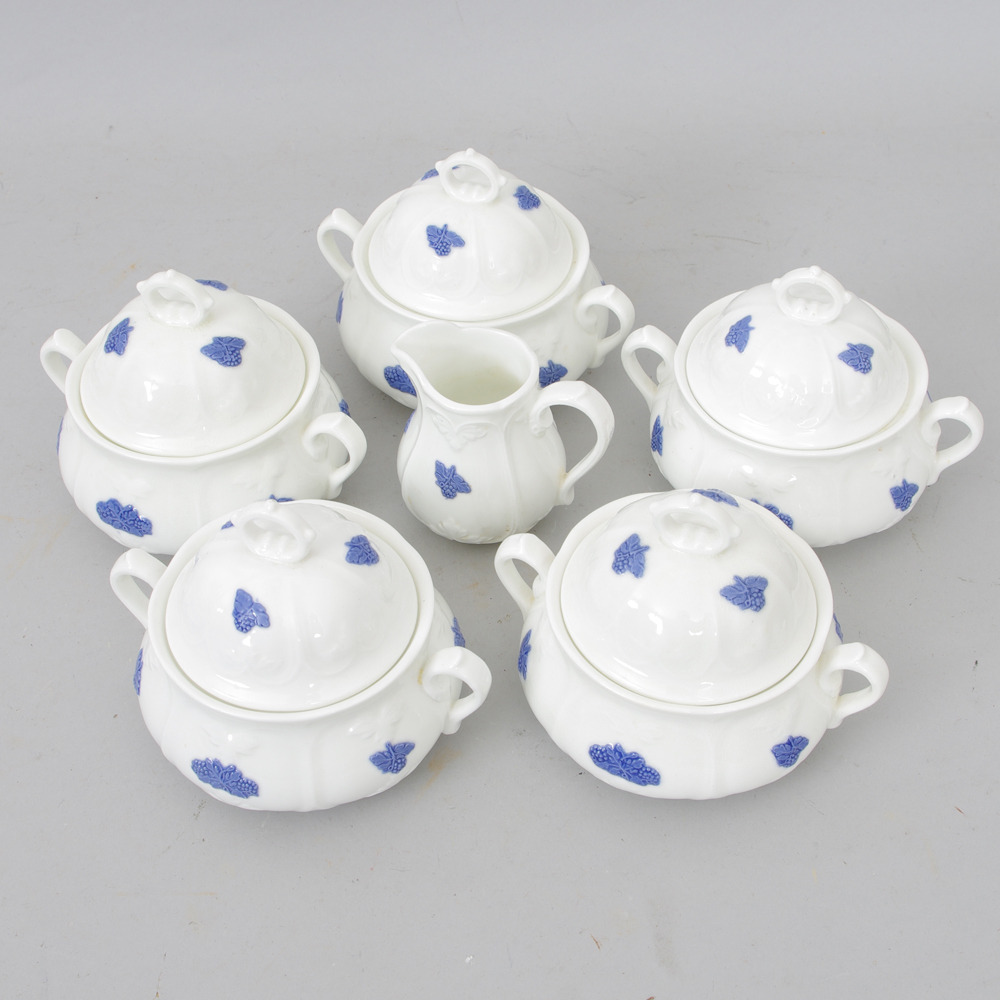 Images for 237361. SUGAR BOWLS AND CREAM JUG, "Blå Blom", Gustavsberg ...