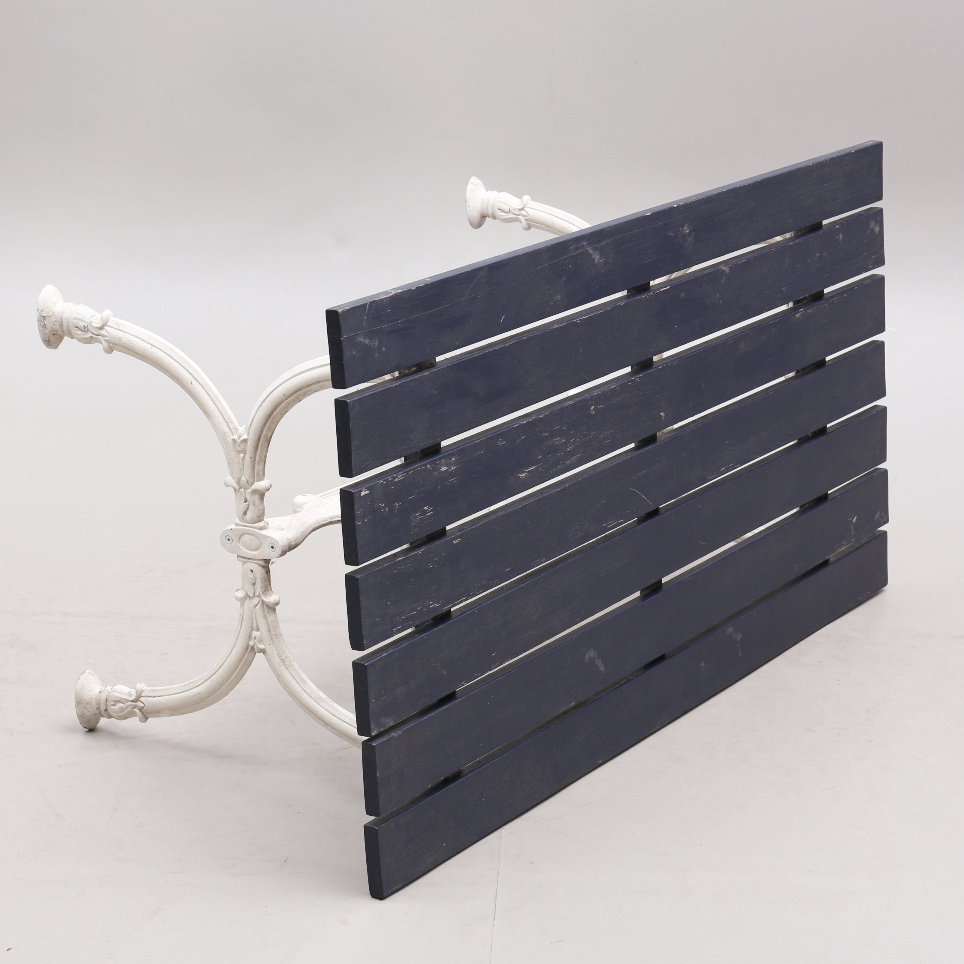 Images for 2373800. GARDEN TABLE, wood with metal base, Byarum. - Auctionet