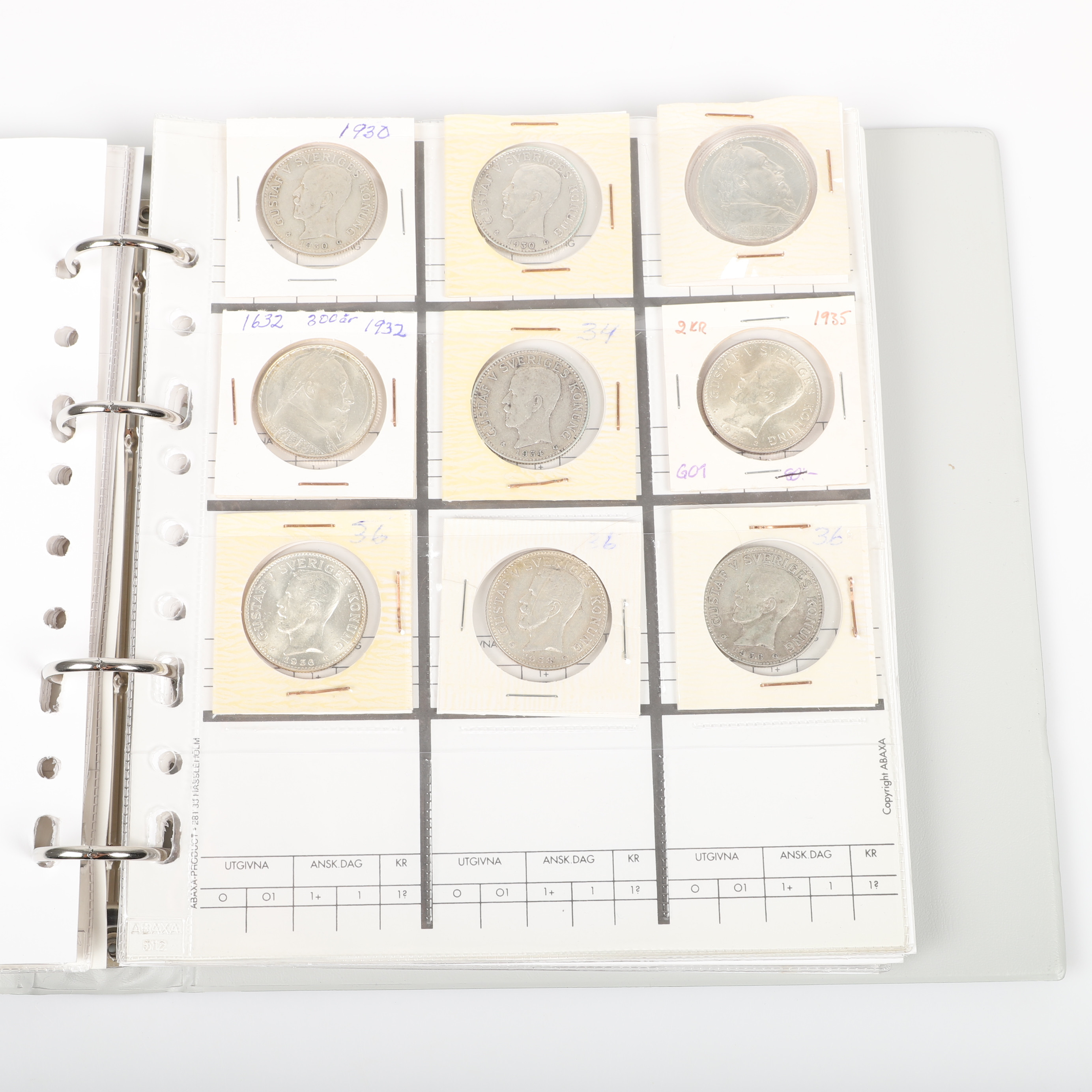 Images for 2374782. COIN, 86 pieces, SEK 2, Sweden. - Auctionet