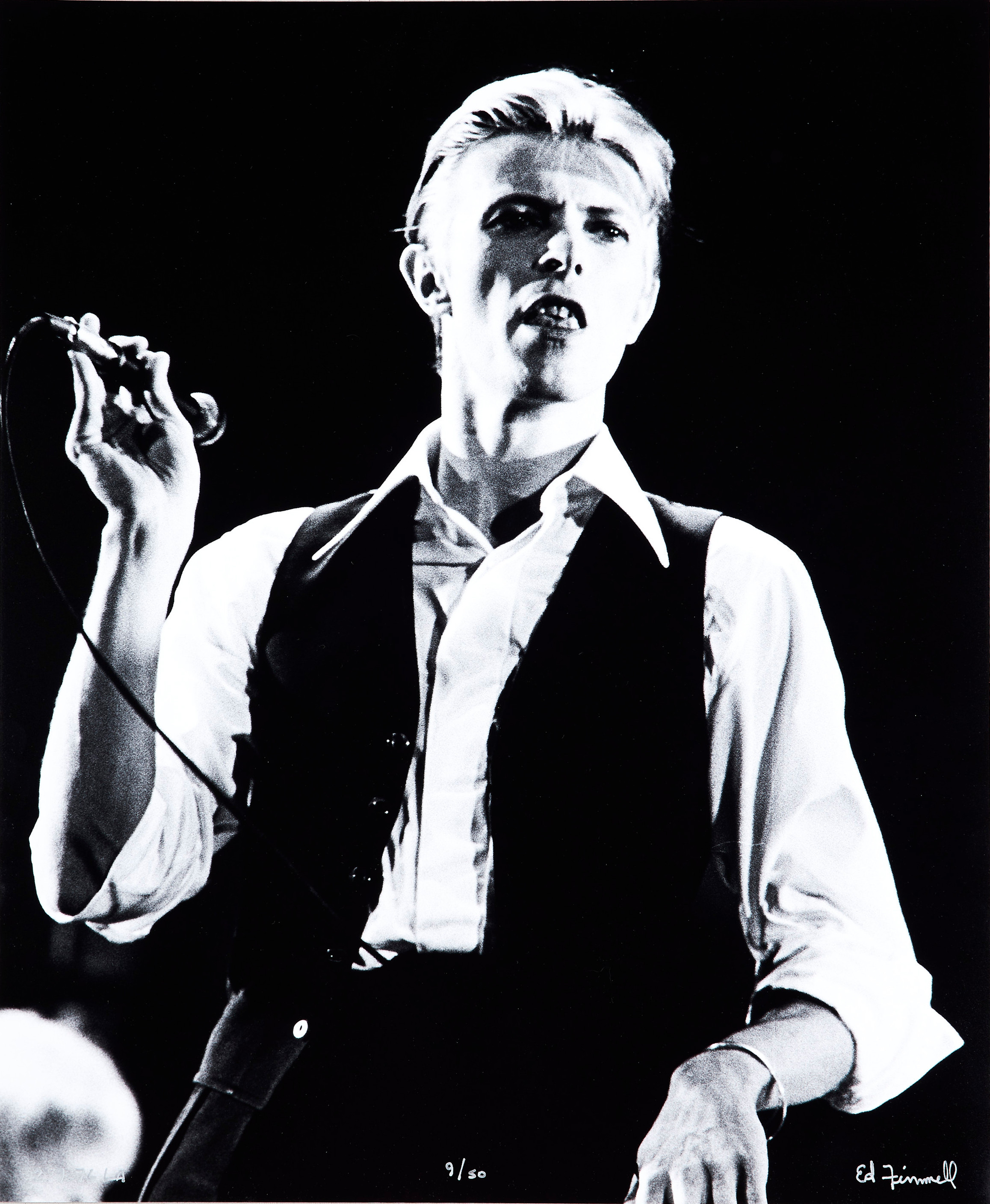 2375970. ED FINNELL (USA/SVERIGE, FÖDD 1956). David Bowie "The Thin ...