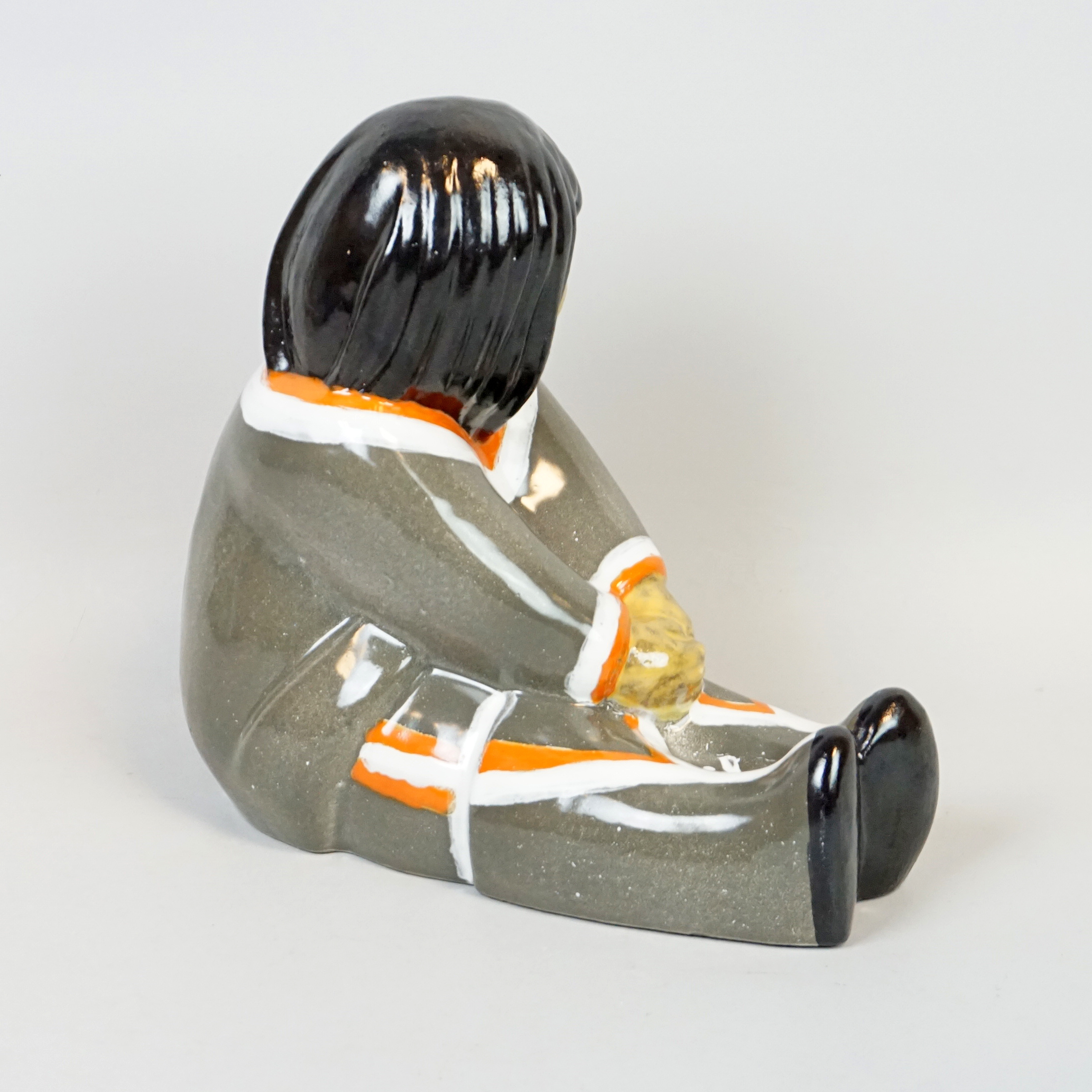 Images for 2376188. VICKE LINDSTRAND, figurine, Eskimo/Inuit, ceramics ...