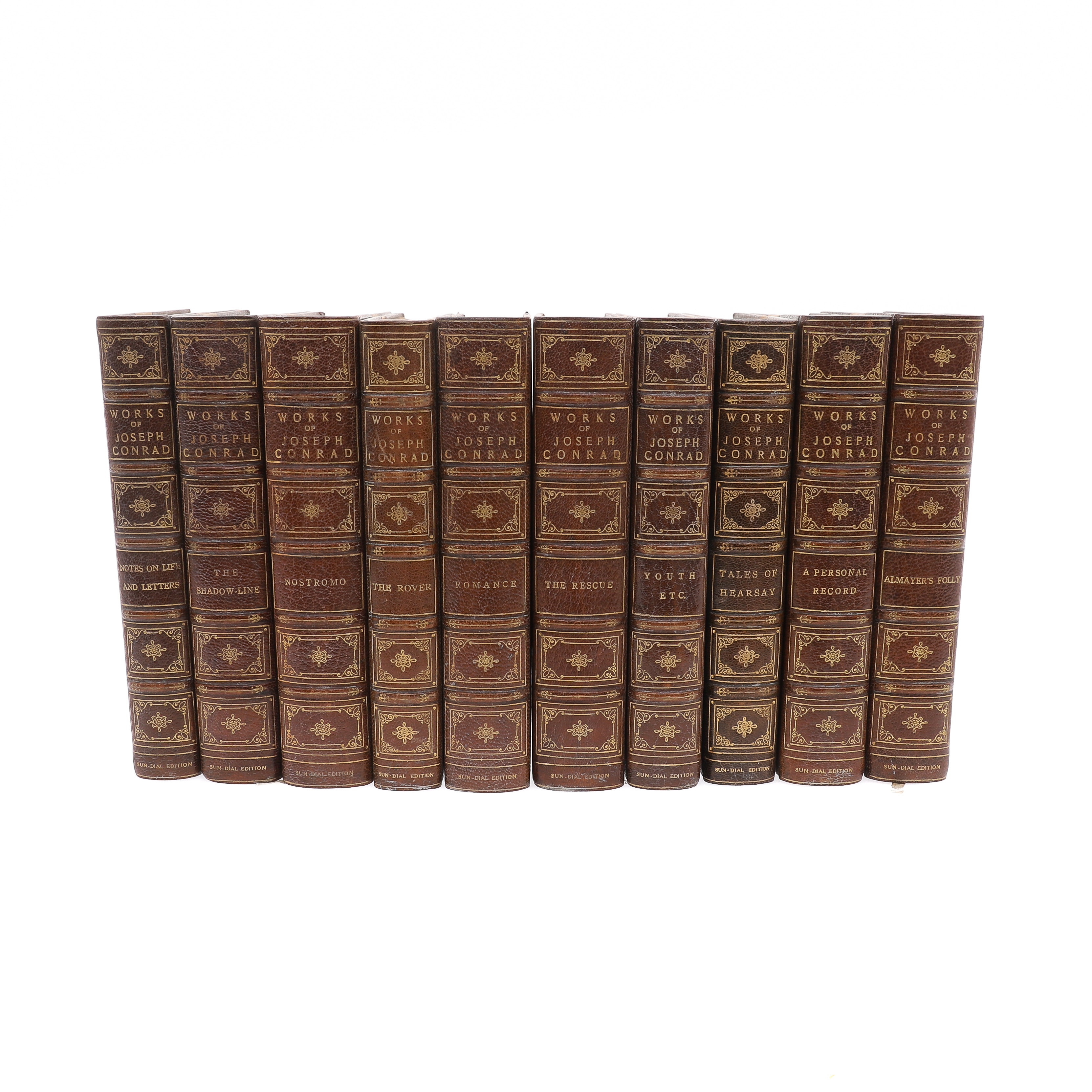 Images for 2377918. THE WORKS OF JOSEPH CONRAD, SUN-DIAL EDITION, TEN ...