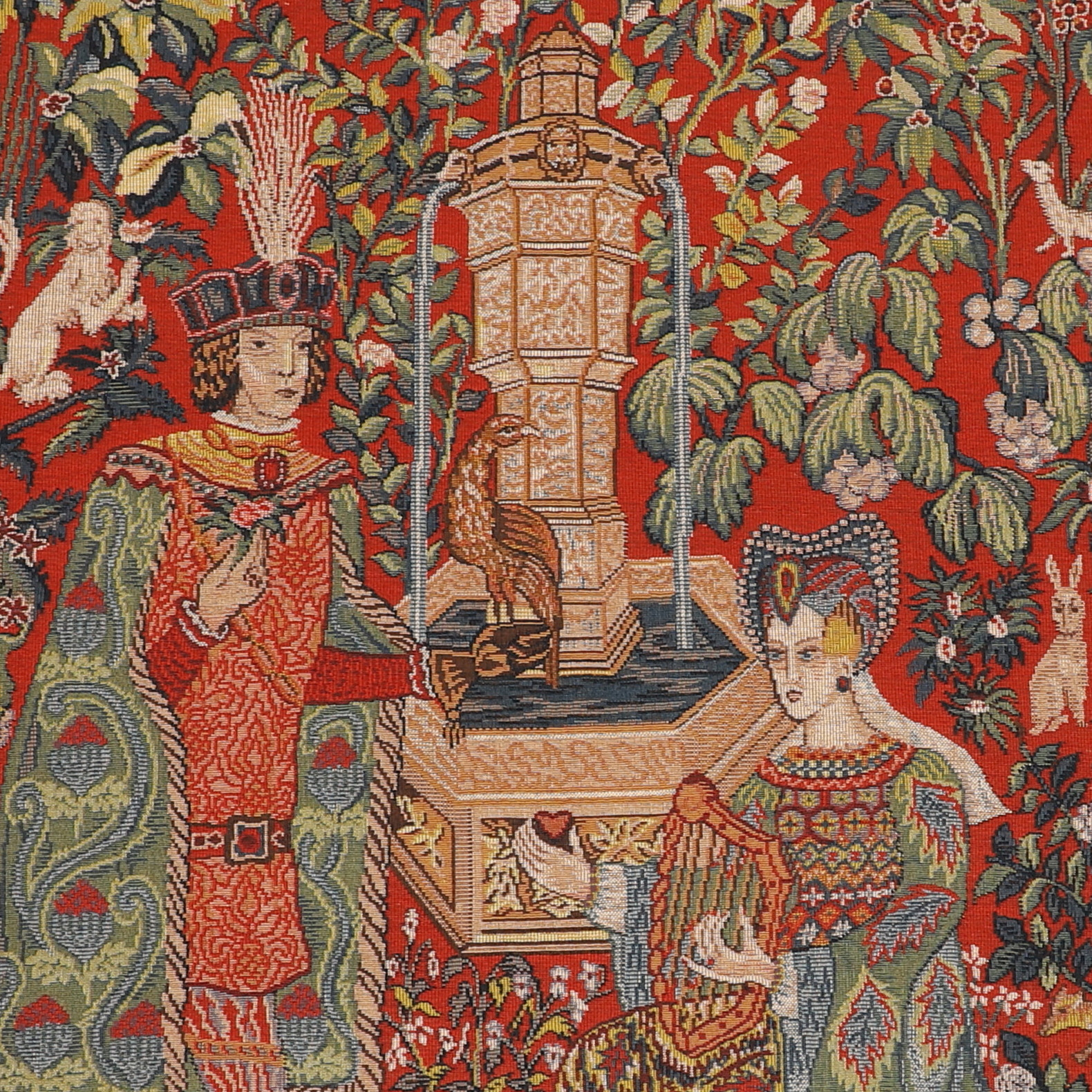 Images for 2380411. WALL TAPESTRY, Anne-Roland Aknin, Le Roman de la ...