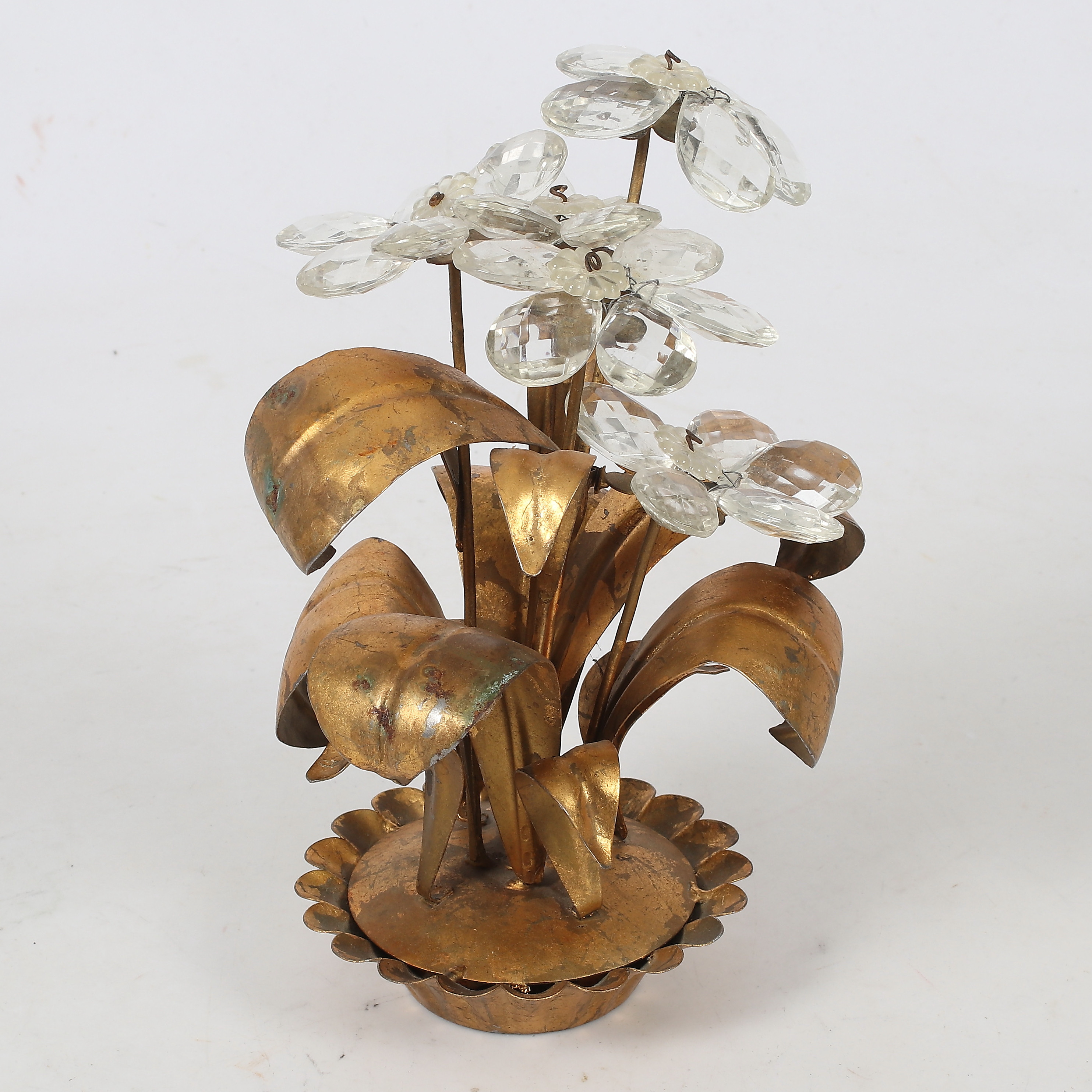 Images for 2380432. TABLE SET, in the form of a flower, metal and ...