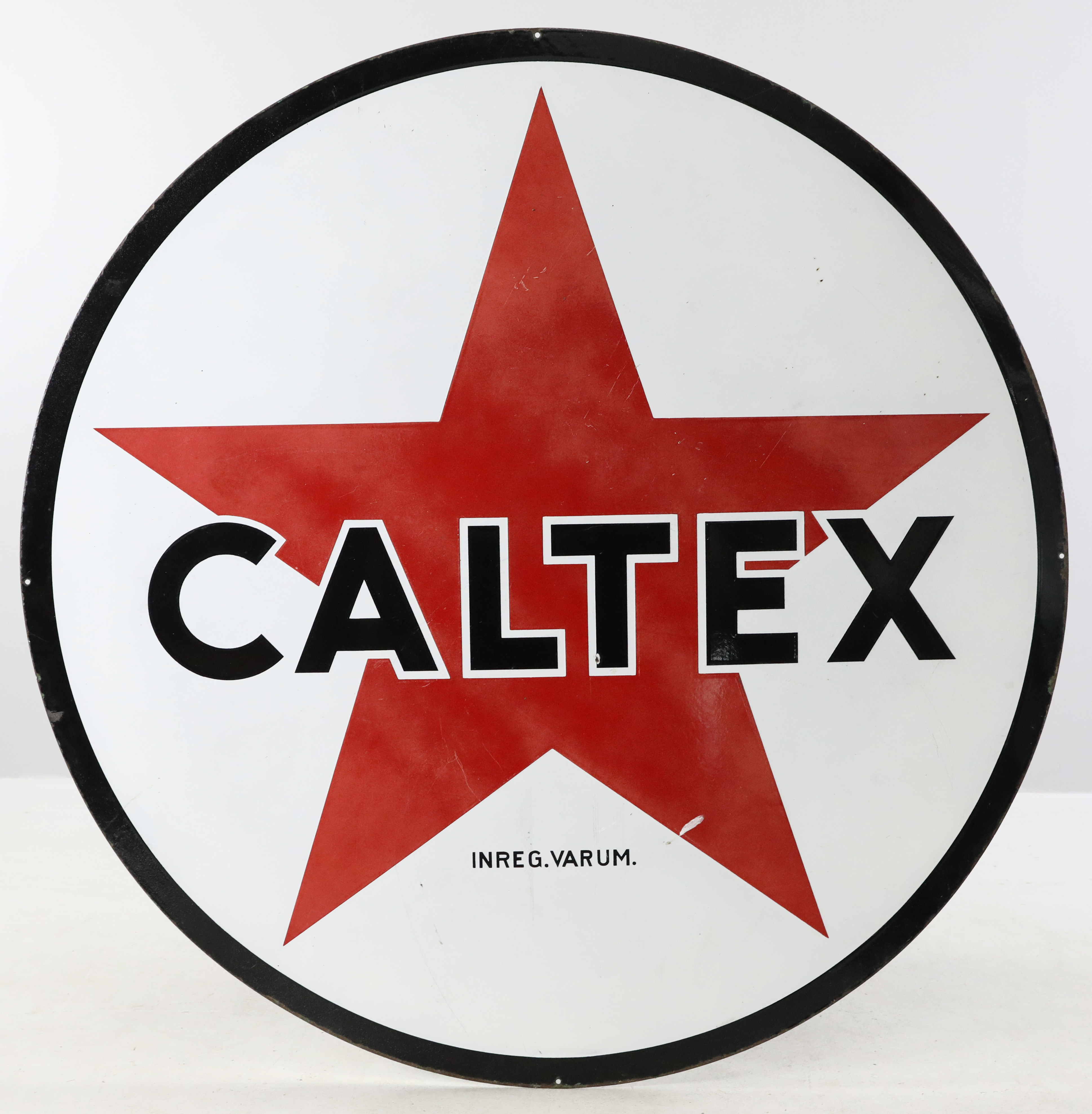 Images for 2381007. ADVERTISING SIGN, Caltex, metal, double-sided, mid ...